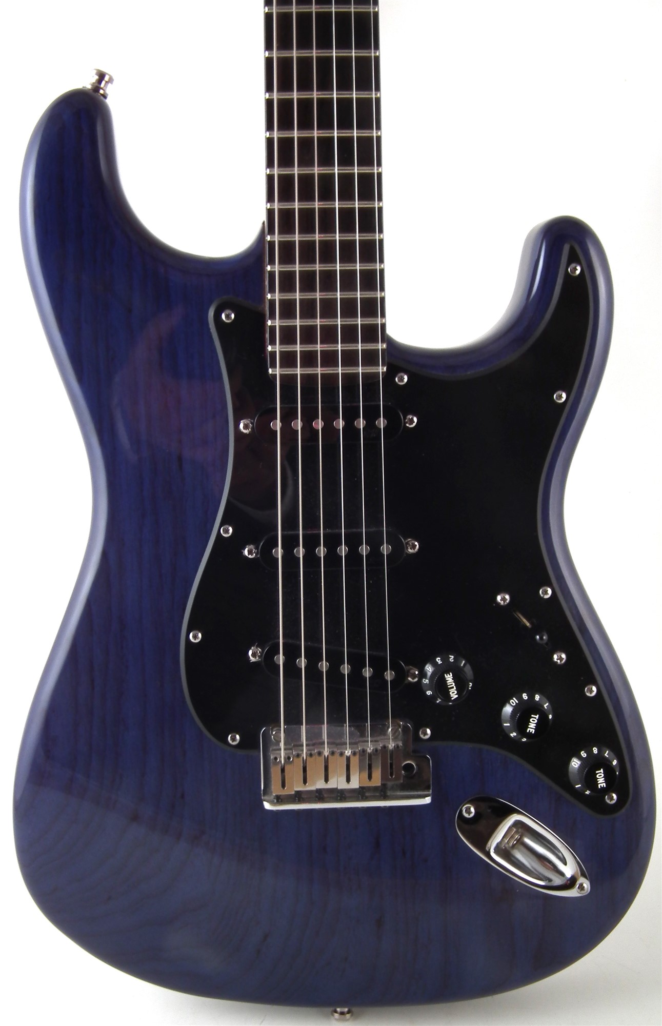 Lot 115 - Fender Bad Boy blue stratocaster guitar with