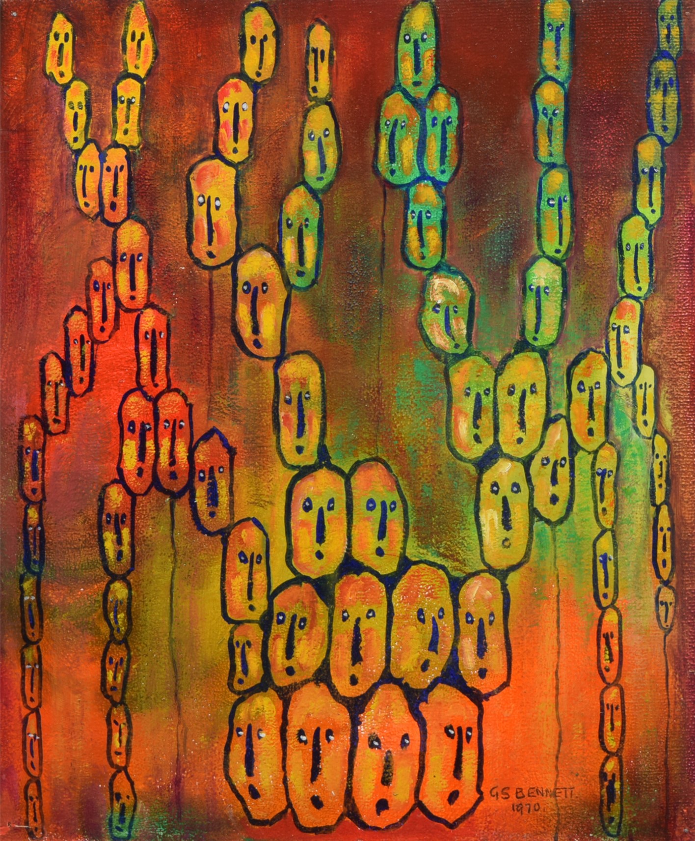 Lot 230 - Rev. Geoffrey Bennett, "Red in the Morning",
