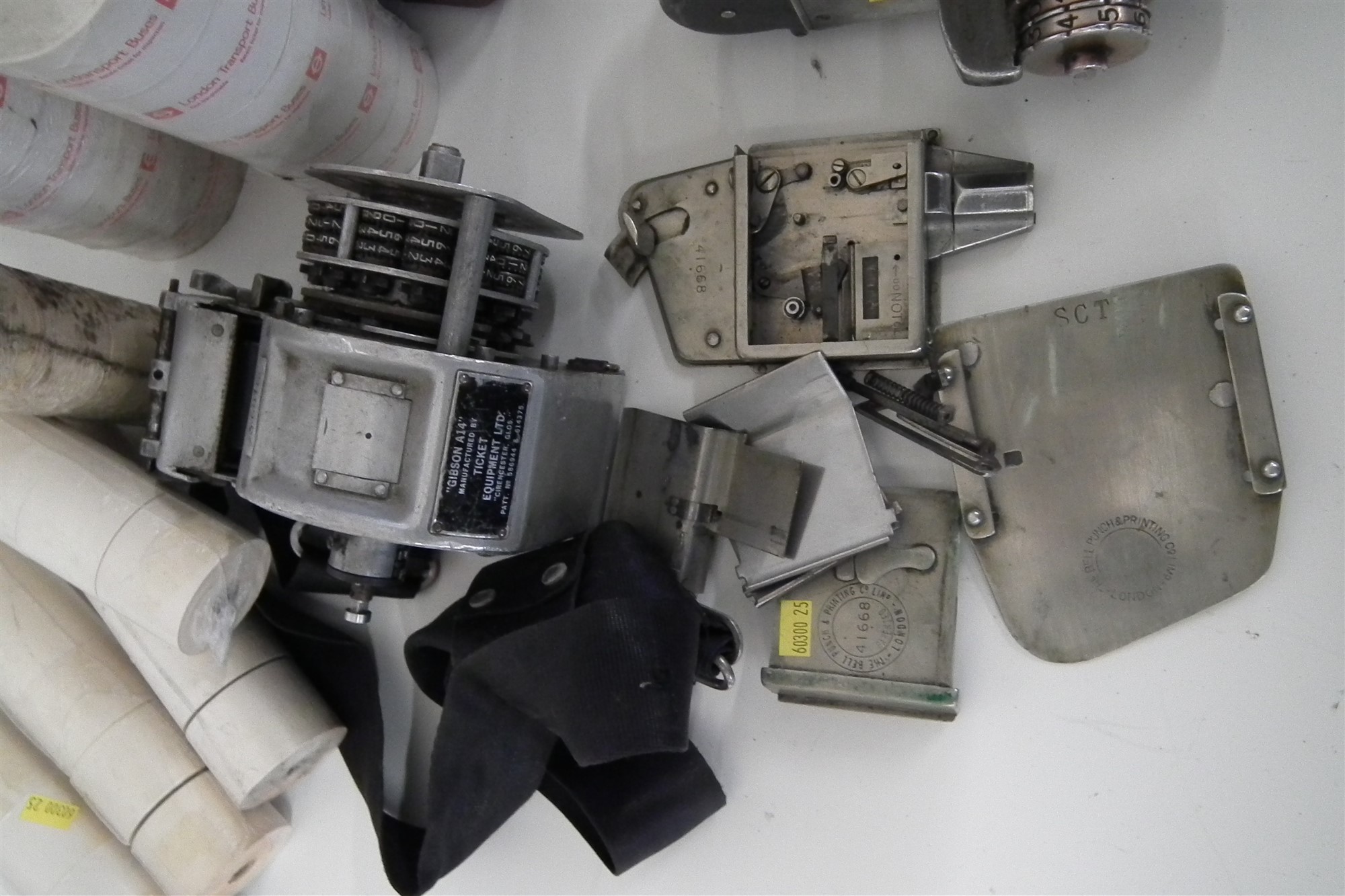 Lot 24 - Setright L22 bus ticket machine, together