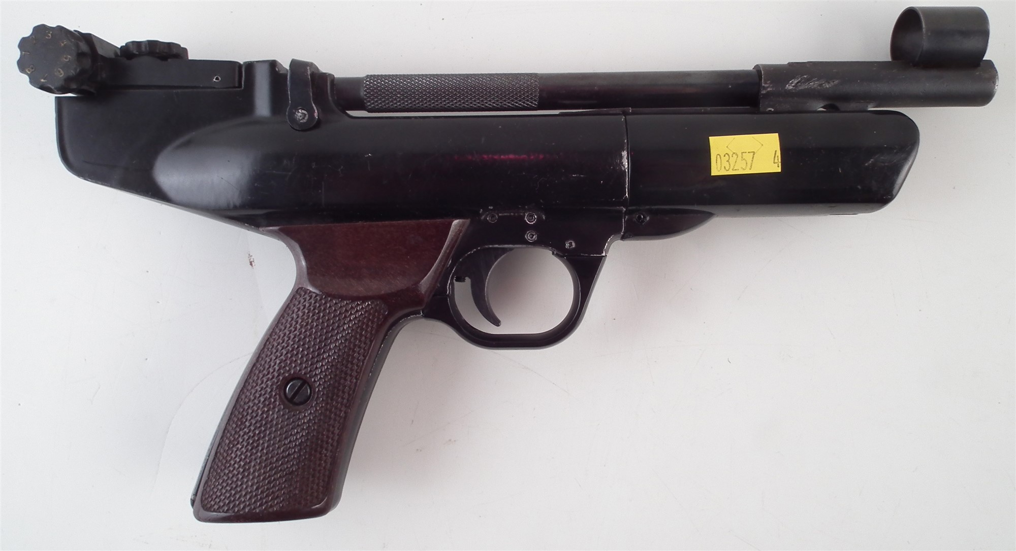Lot 80 - Webley Typhoon .177 air pistol and pellets
