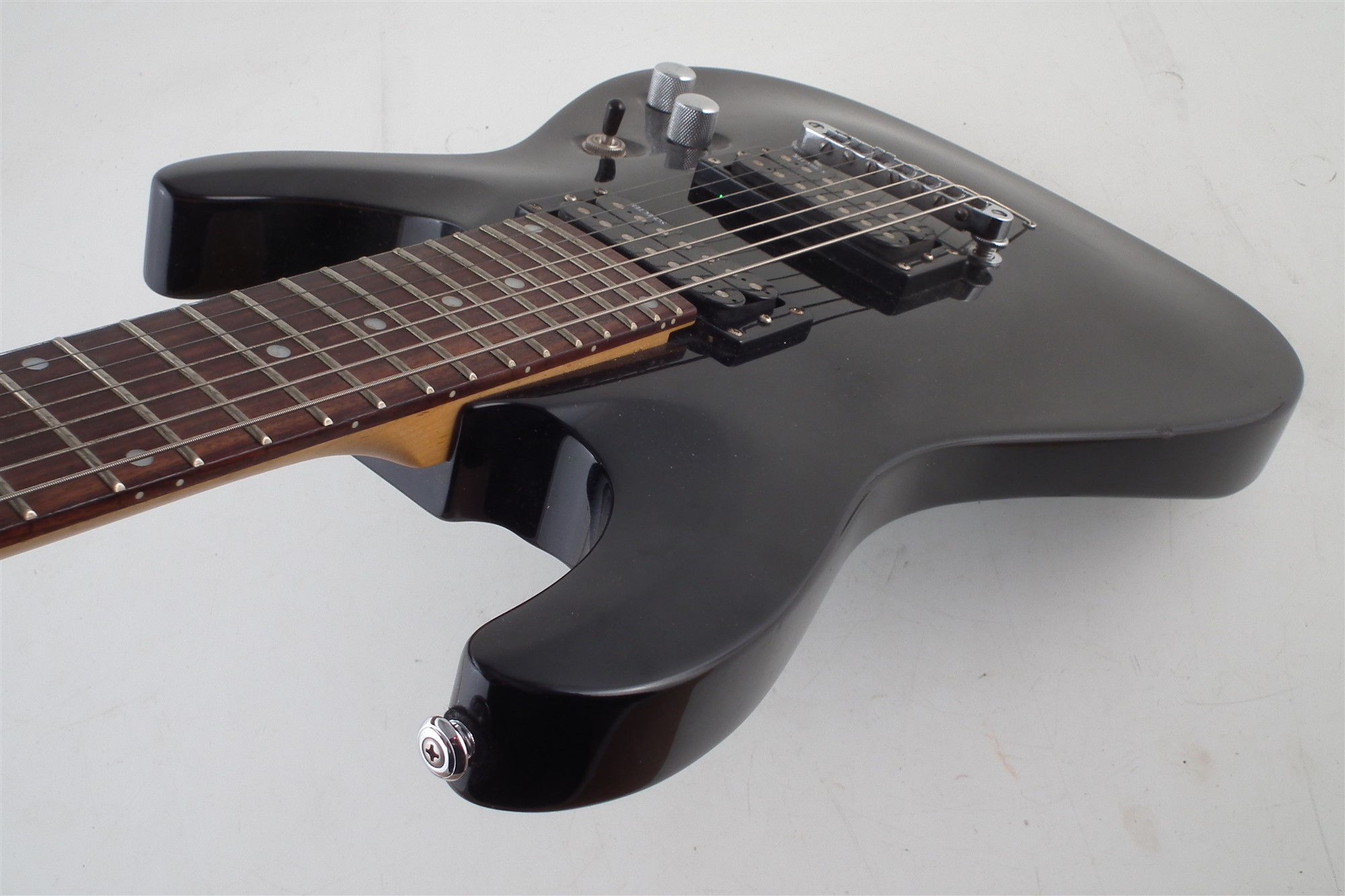 Lot 94 - Schecter diamond series Omen-7 guitar.