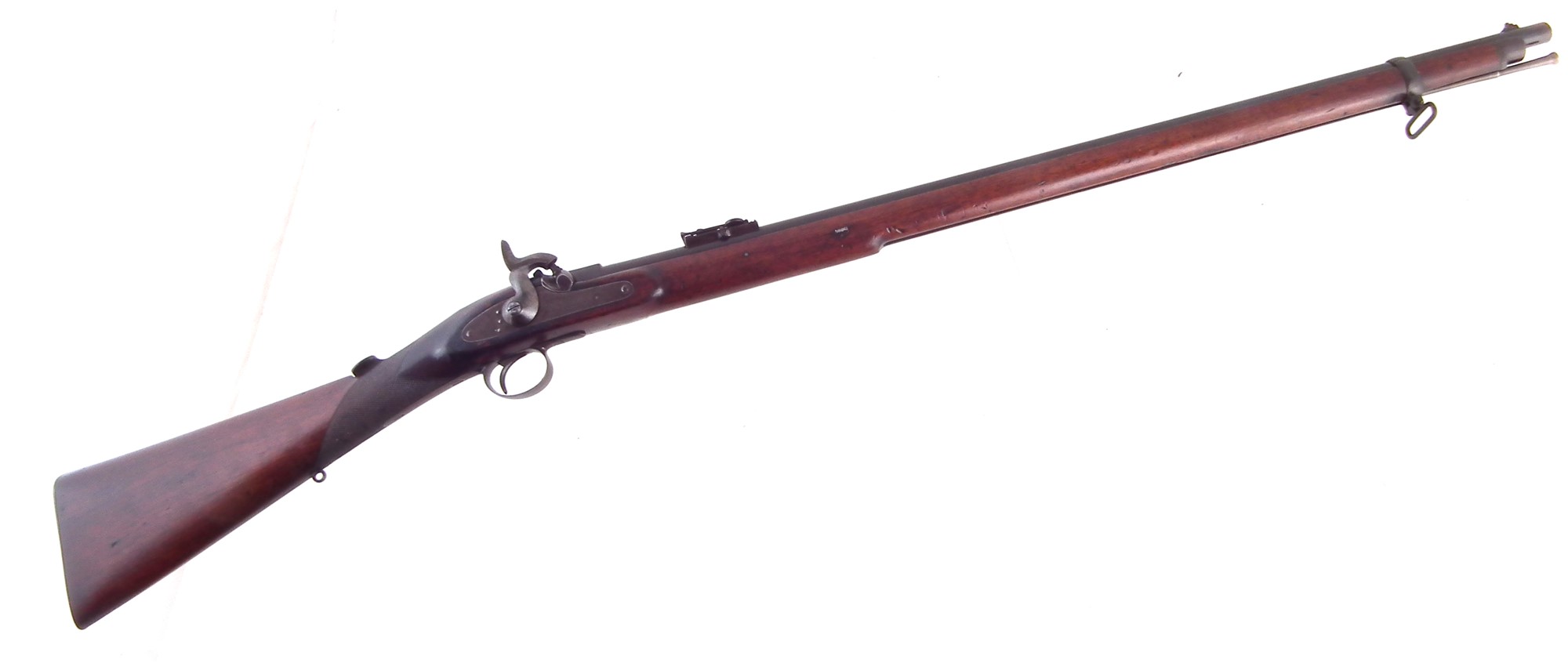 Lot 18 - Westley Richards .451 Monkey Tail rifle with