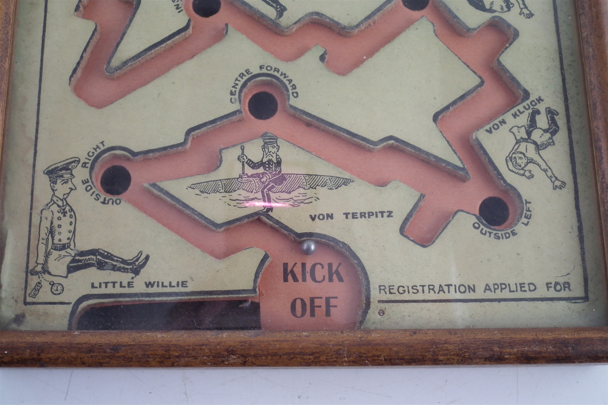 Lot 54 - WW1 British Propaganda Trench Football