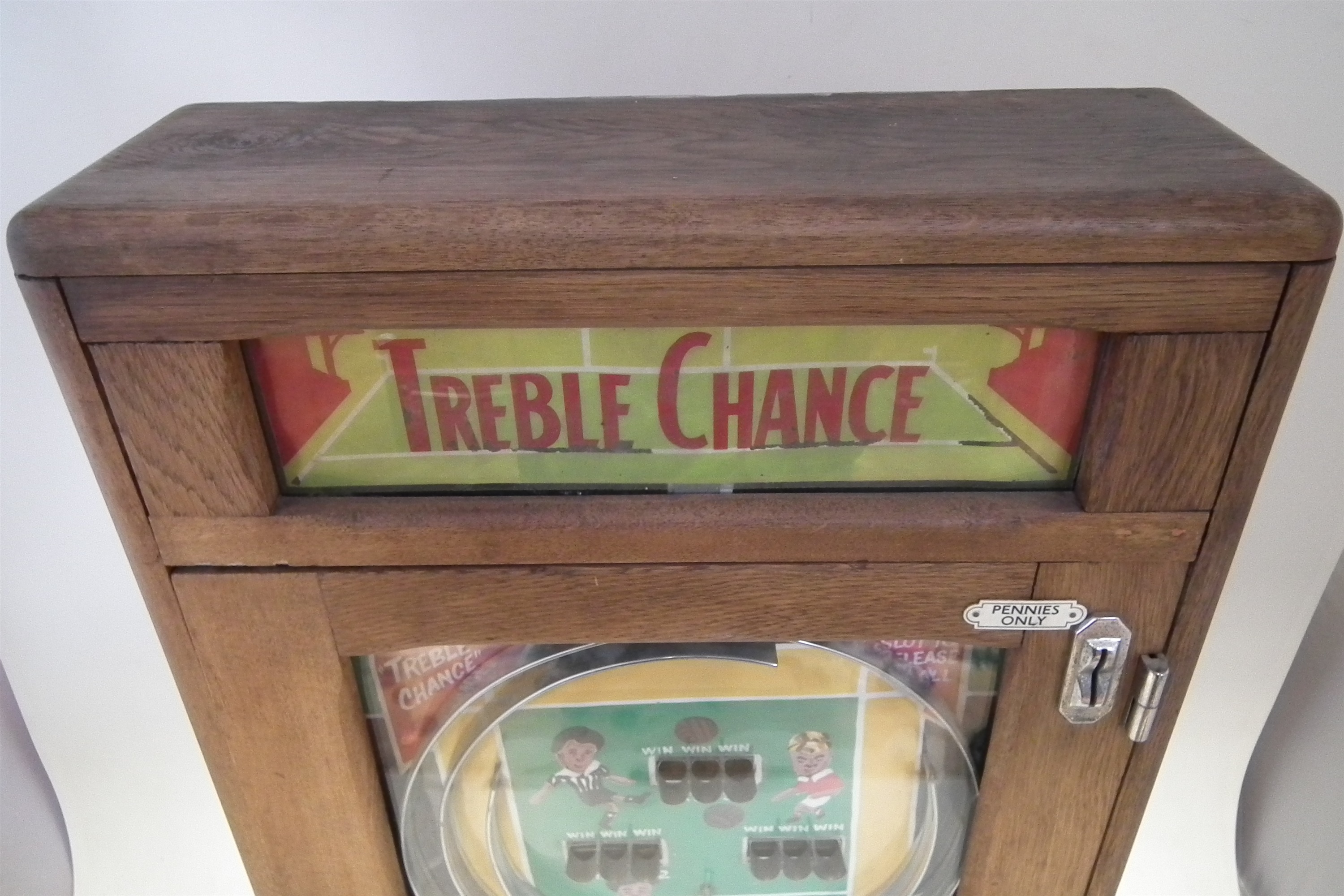 Lot 95 - Oliver Whales 'Treble Chance' penny slot