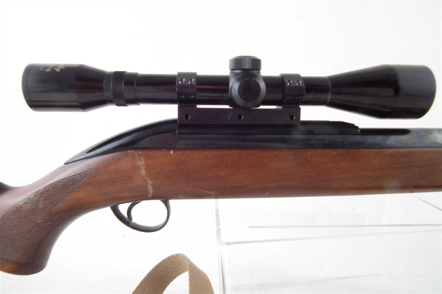 Lot 95 - BSA Stutzen .22 air rifle with scope