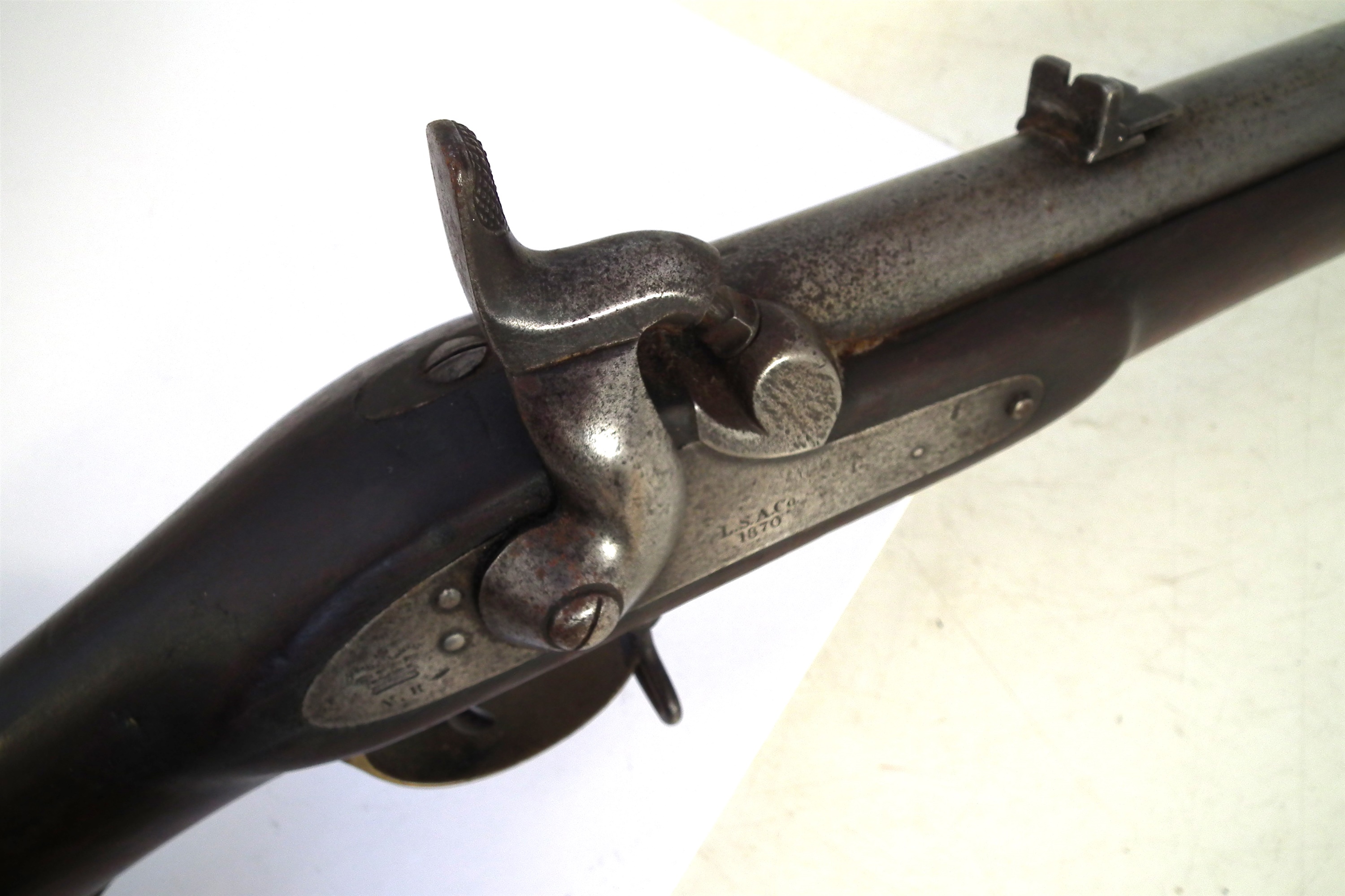 Lot 18 - 3rd pattern percussion Brunswick Rifle by