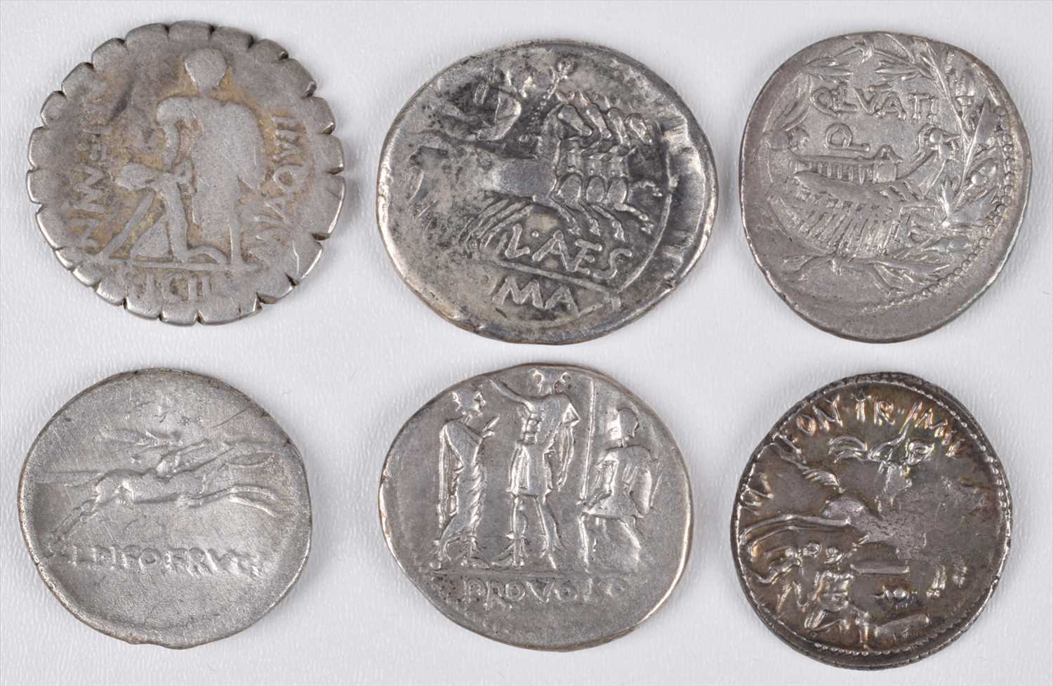 Lot 179 - Roman Republic Denarii (6).
