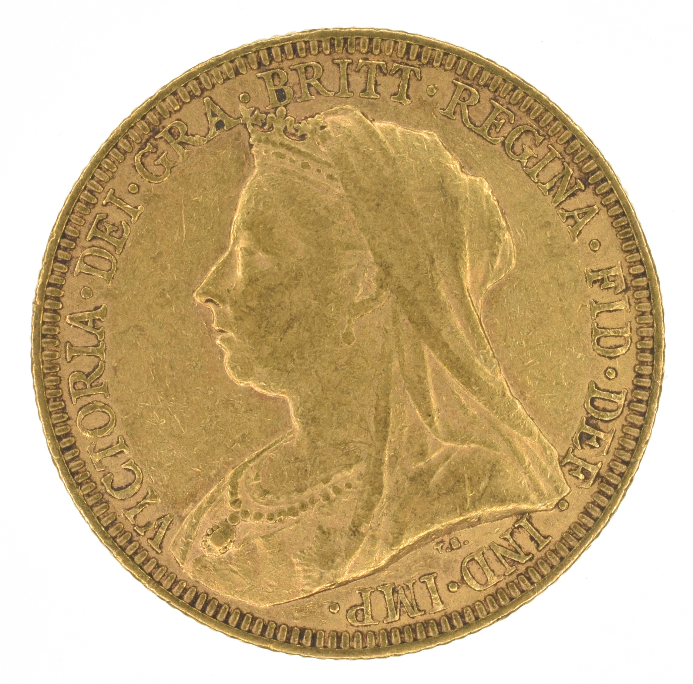 Lot 55 - Queen Victoria, Sovereign, 1893, F.