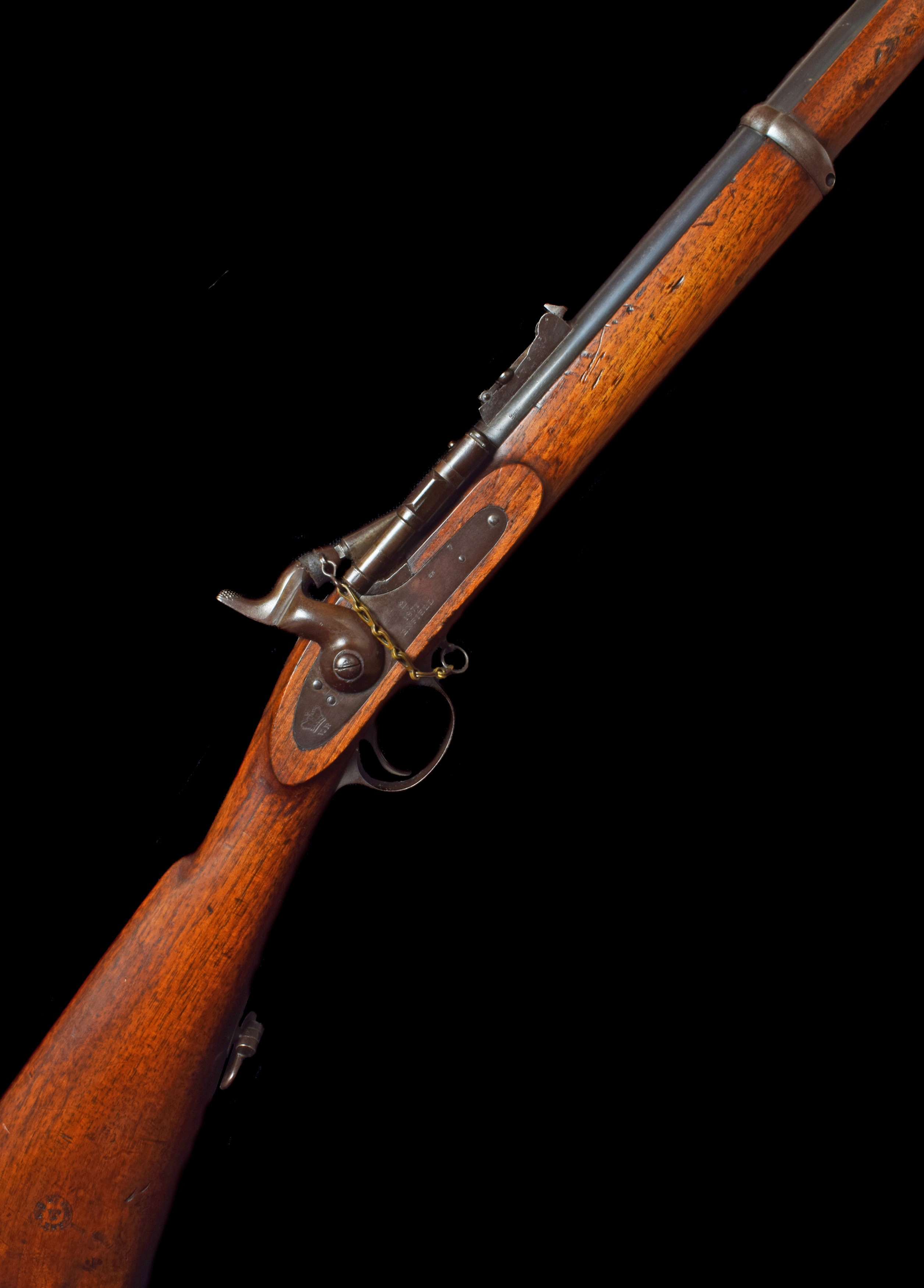 Lot 5 - Enfield .577 two band Snider rifle serial