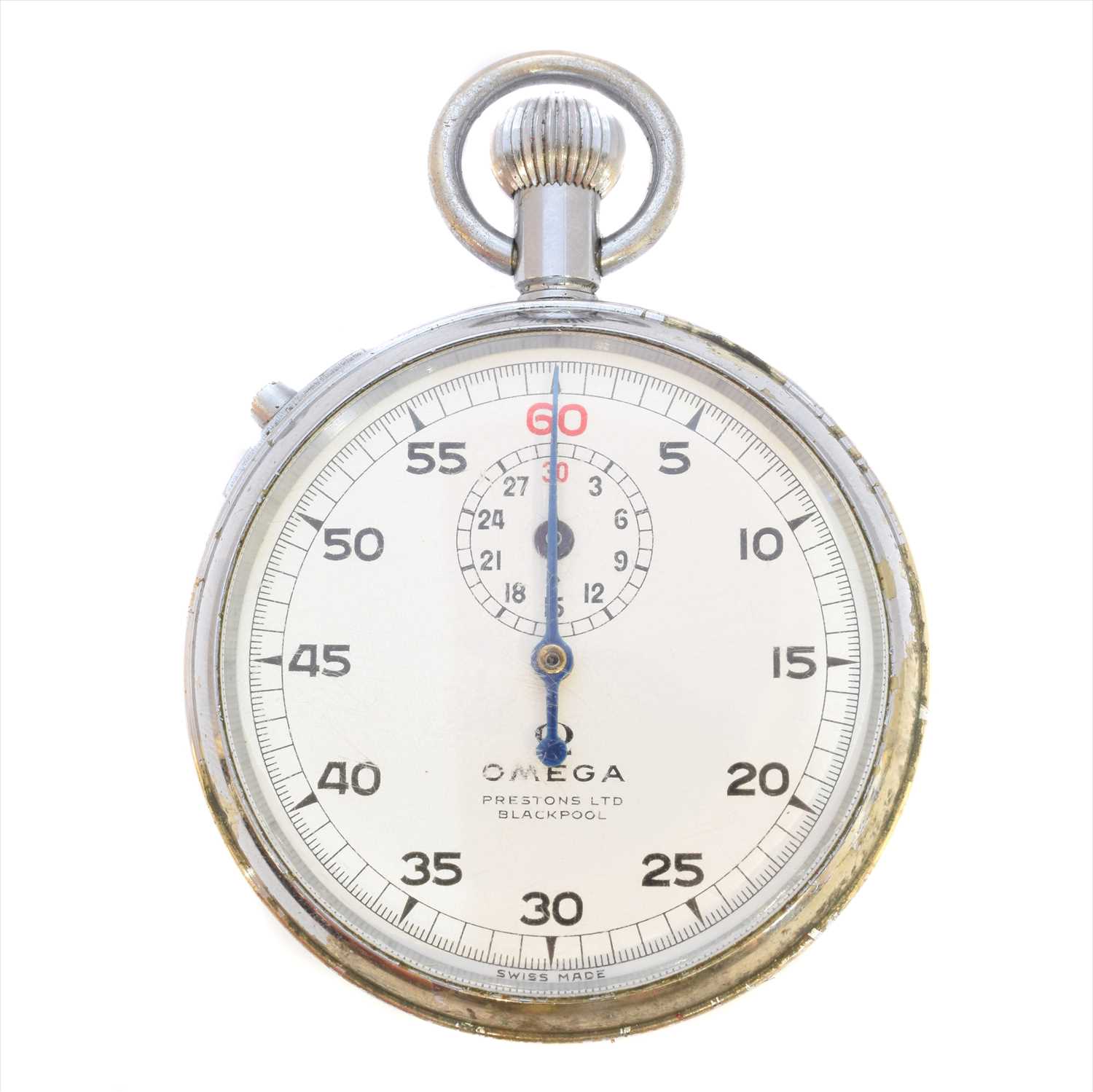 Lot 12 - An Omega stopwatch,