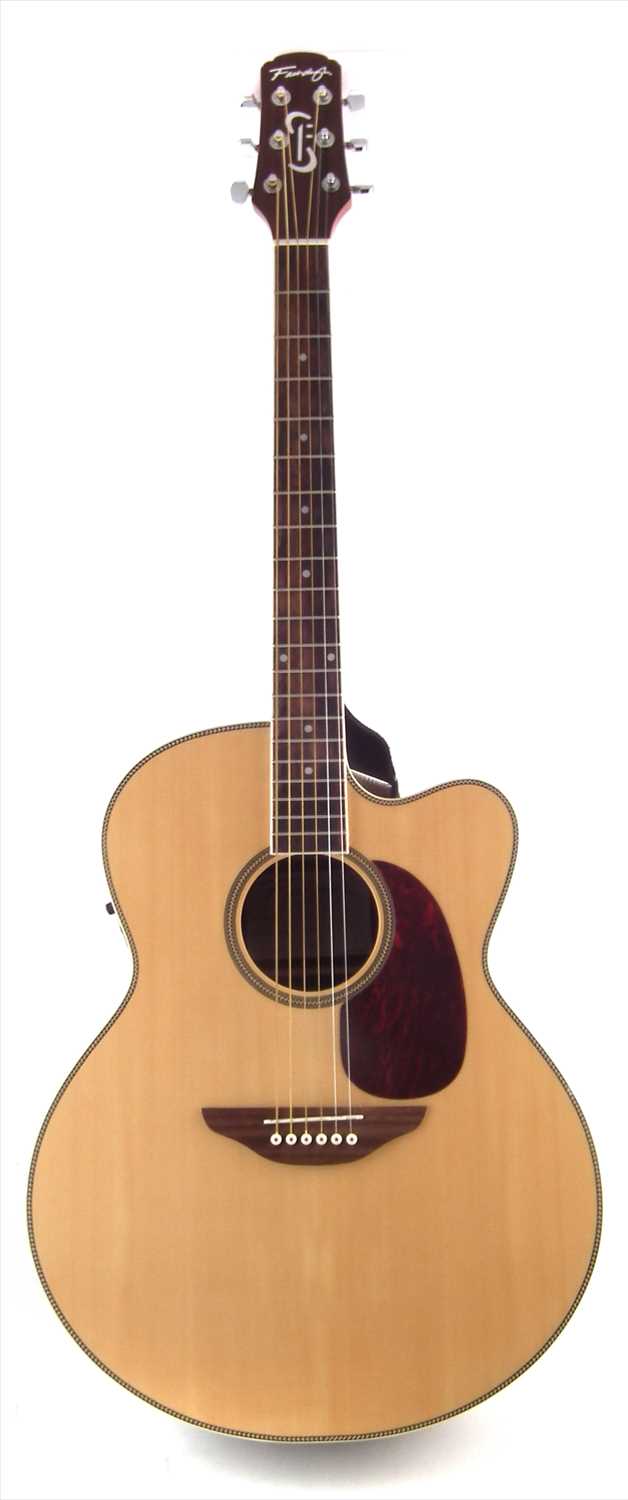 Lot 32 - Fairclough acoustic guitar-