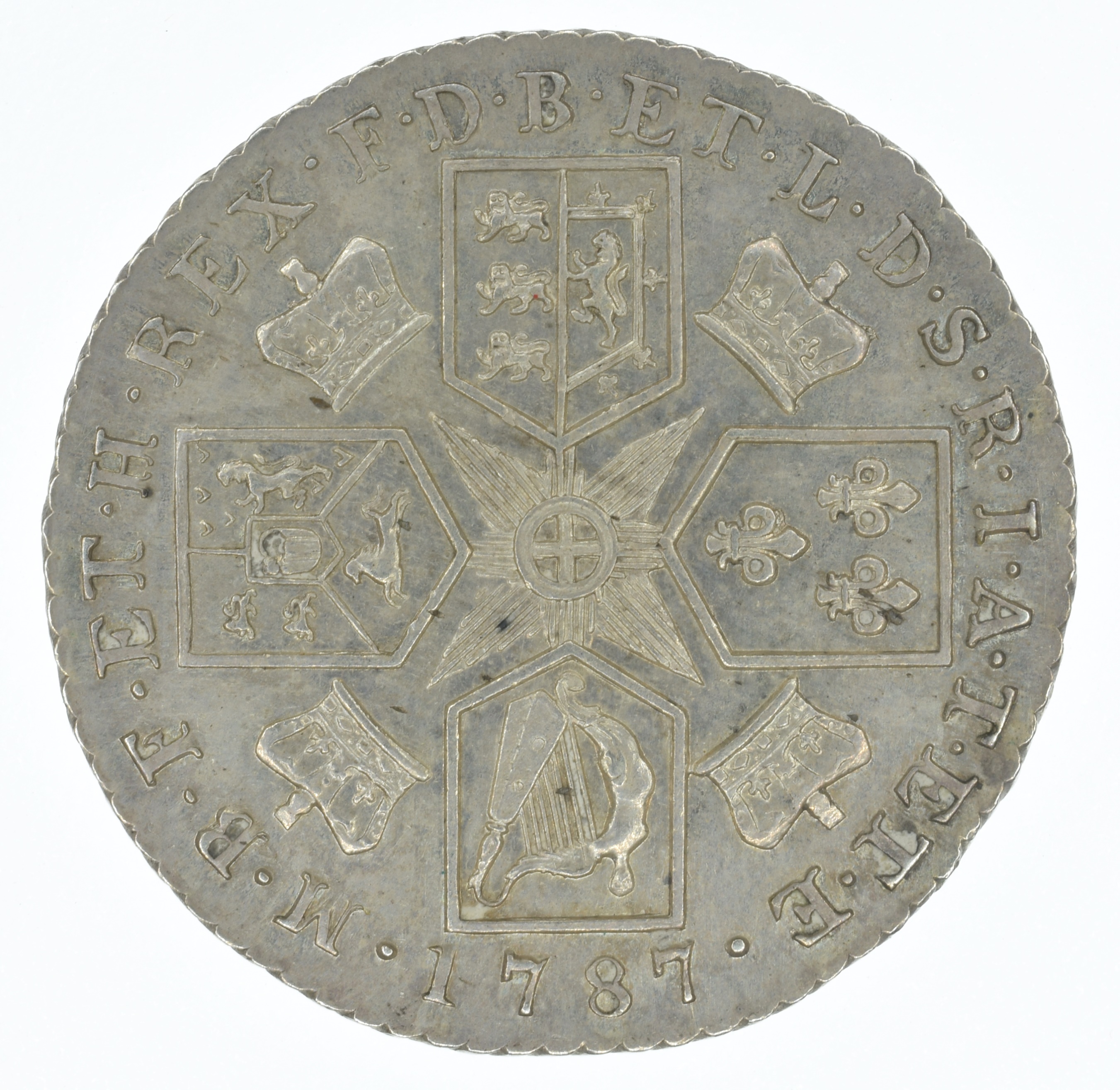 Lot 139 - King George III, Shilling, 1787.