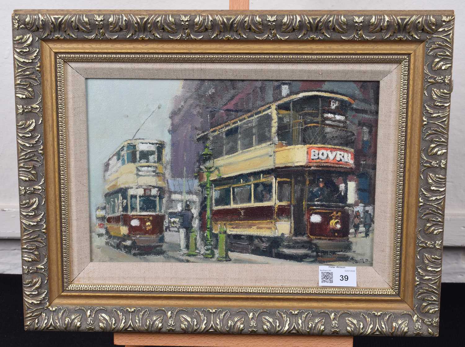 Lot 39 - Anthony Butler, "Trams - Lime Street,