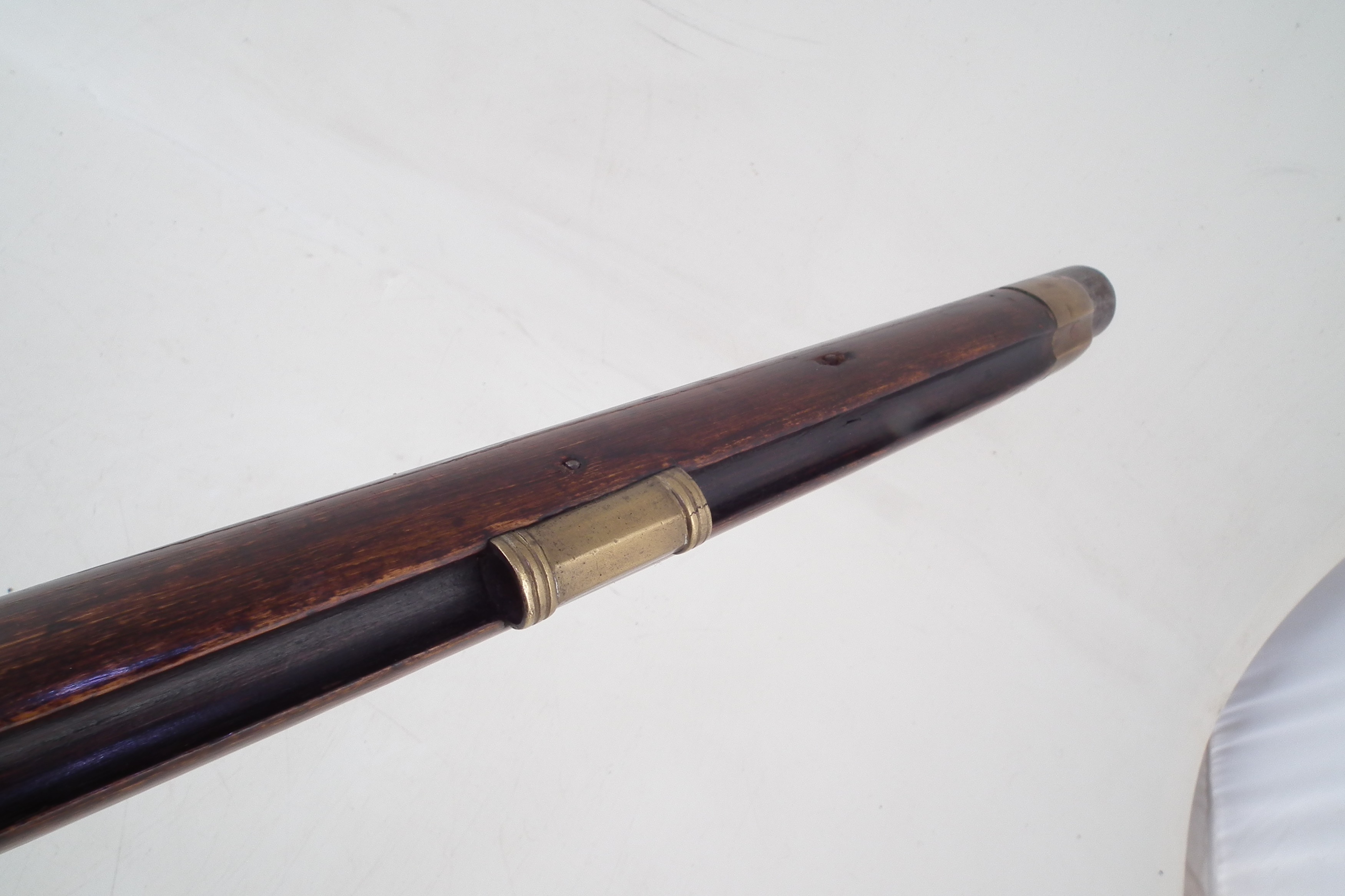 Lot 48 - South African flintlock musket with