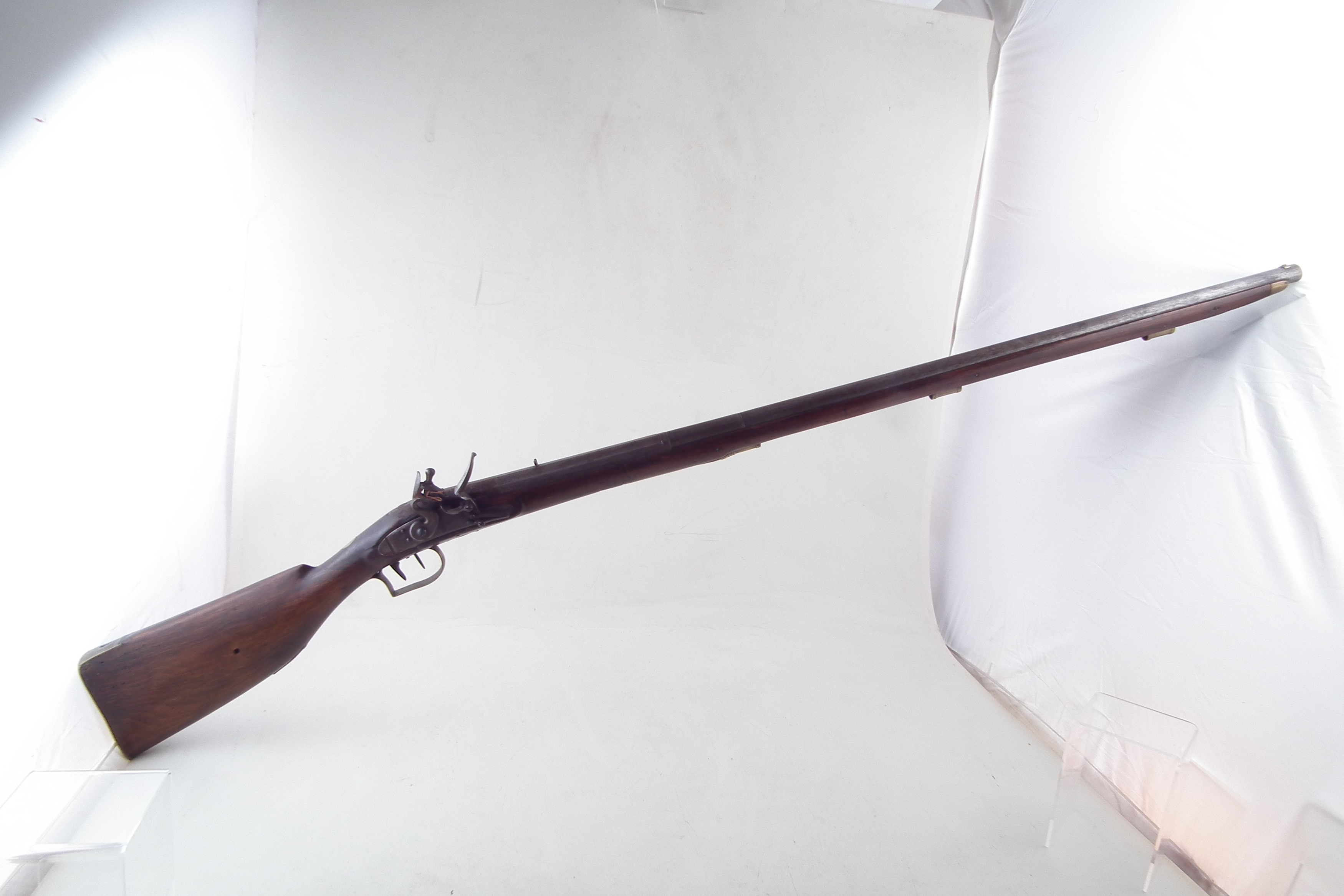 Lot 48 - South African flintlock musket with