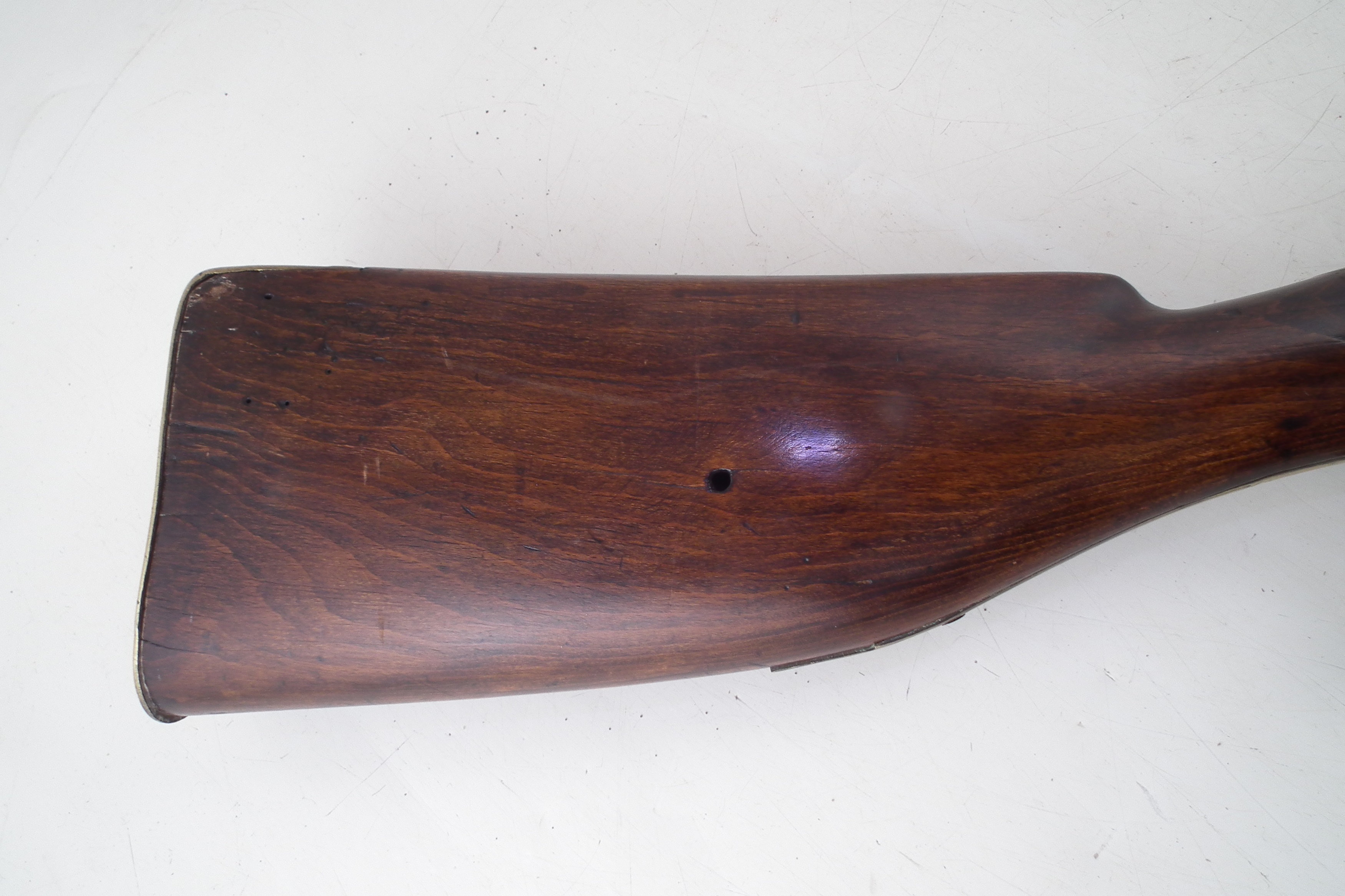 Lot 48 - South African flintlock musket with