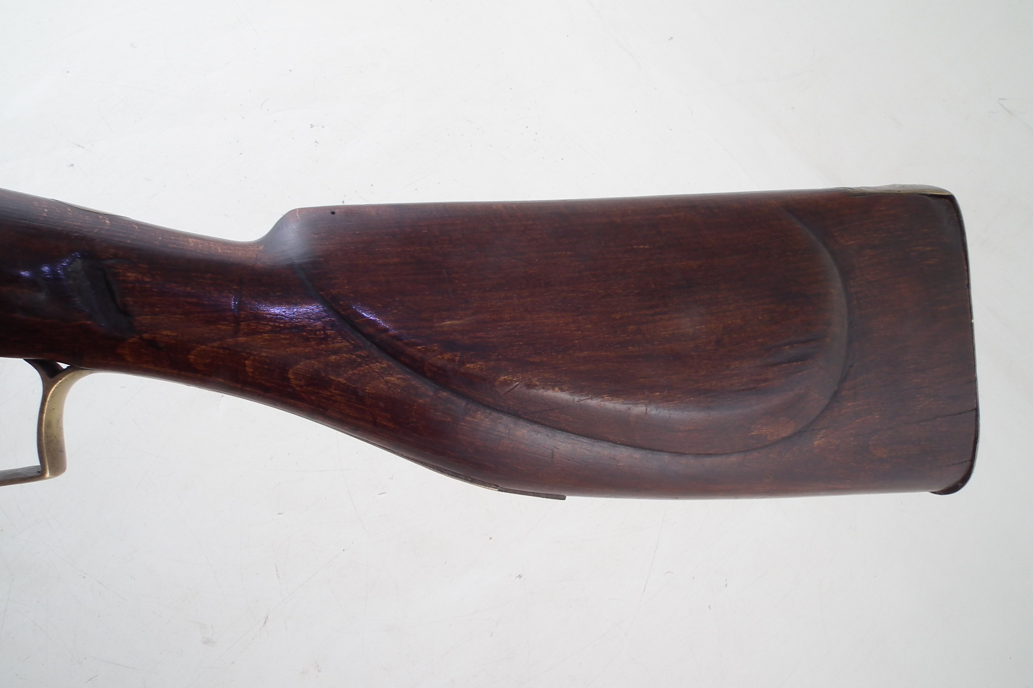 Lot 48 - South African flintlock musket with