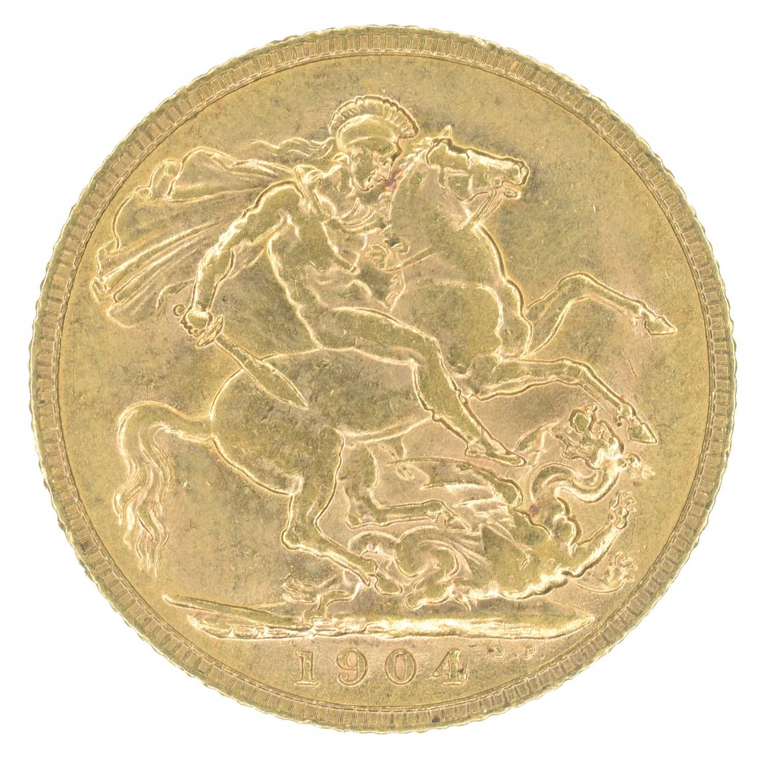 Lot 46 - King Edward VII, Sovereign, 1904, London Mint.