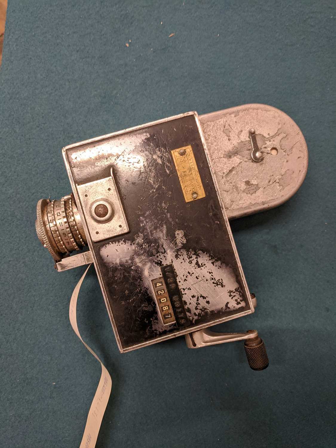 Lot 56 - Setright bus conductors ticket machine.