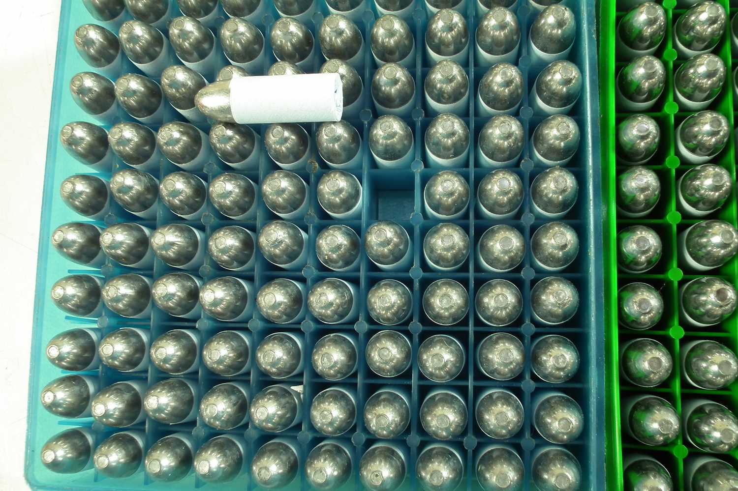 Lot 246 - Cast lead muzzle loading bullets