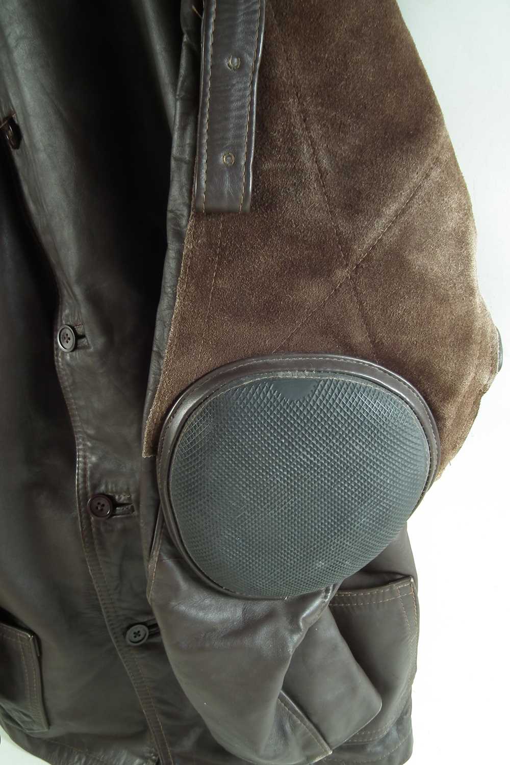 Lot 178 - Leather Shooting jacket