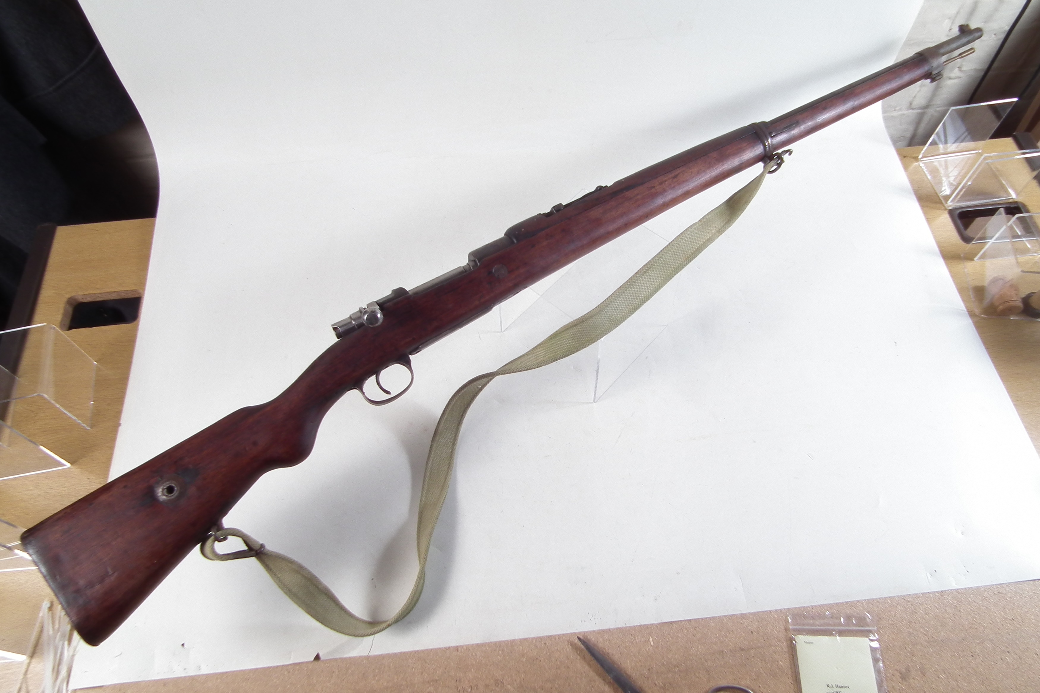 Lot 57 - Deactivated Mauser bolt action rifle