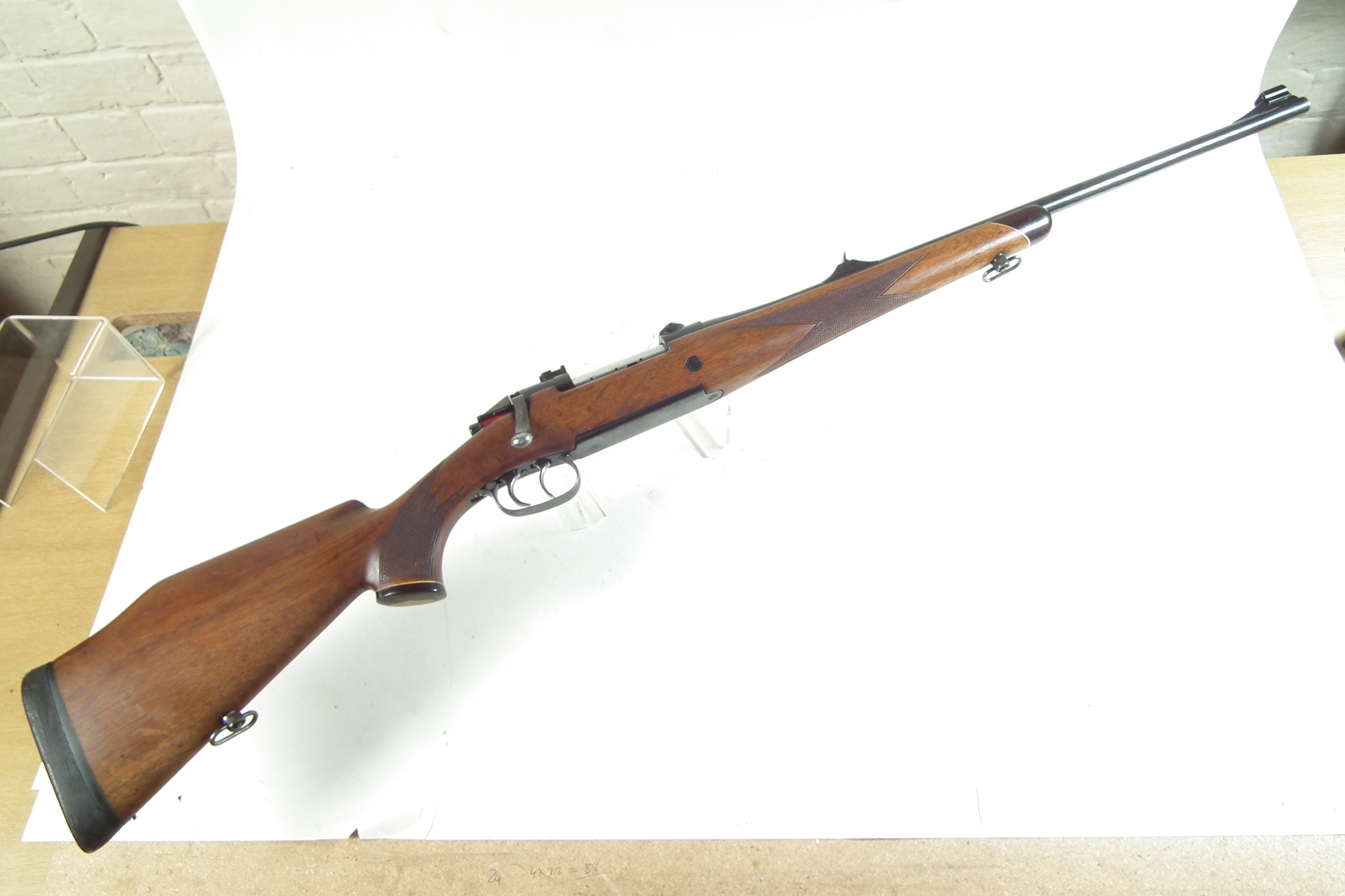 Lot 63 - Mannlicher M72 22/250 bolt action rifle