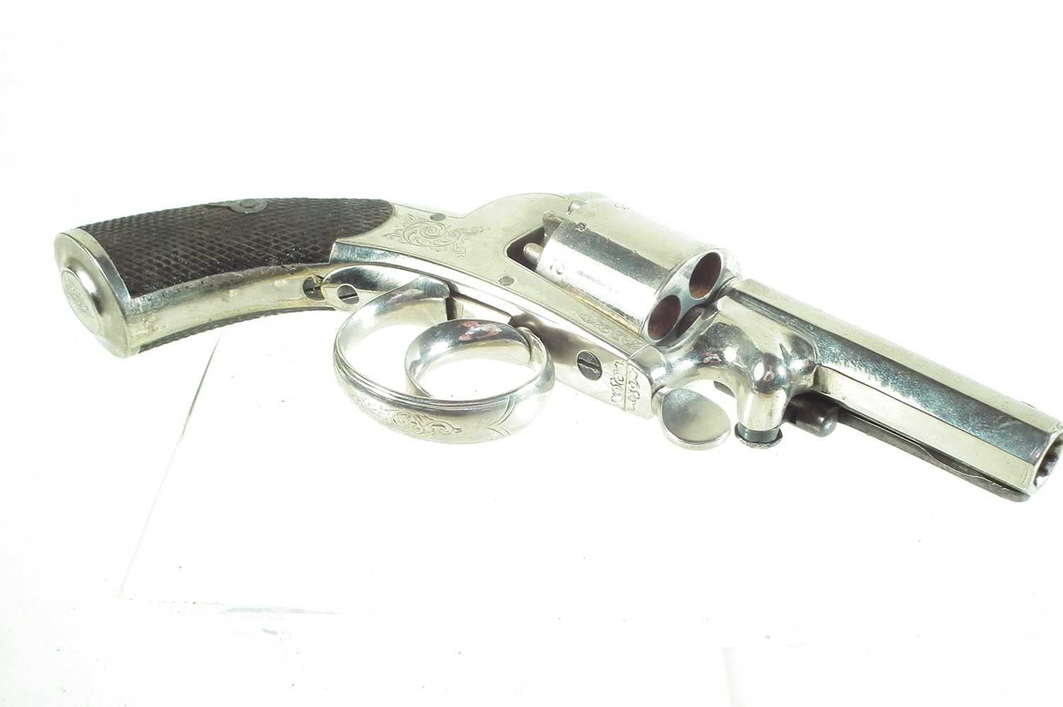 Lot 10 - Webley Bentley percussion revolver