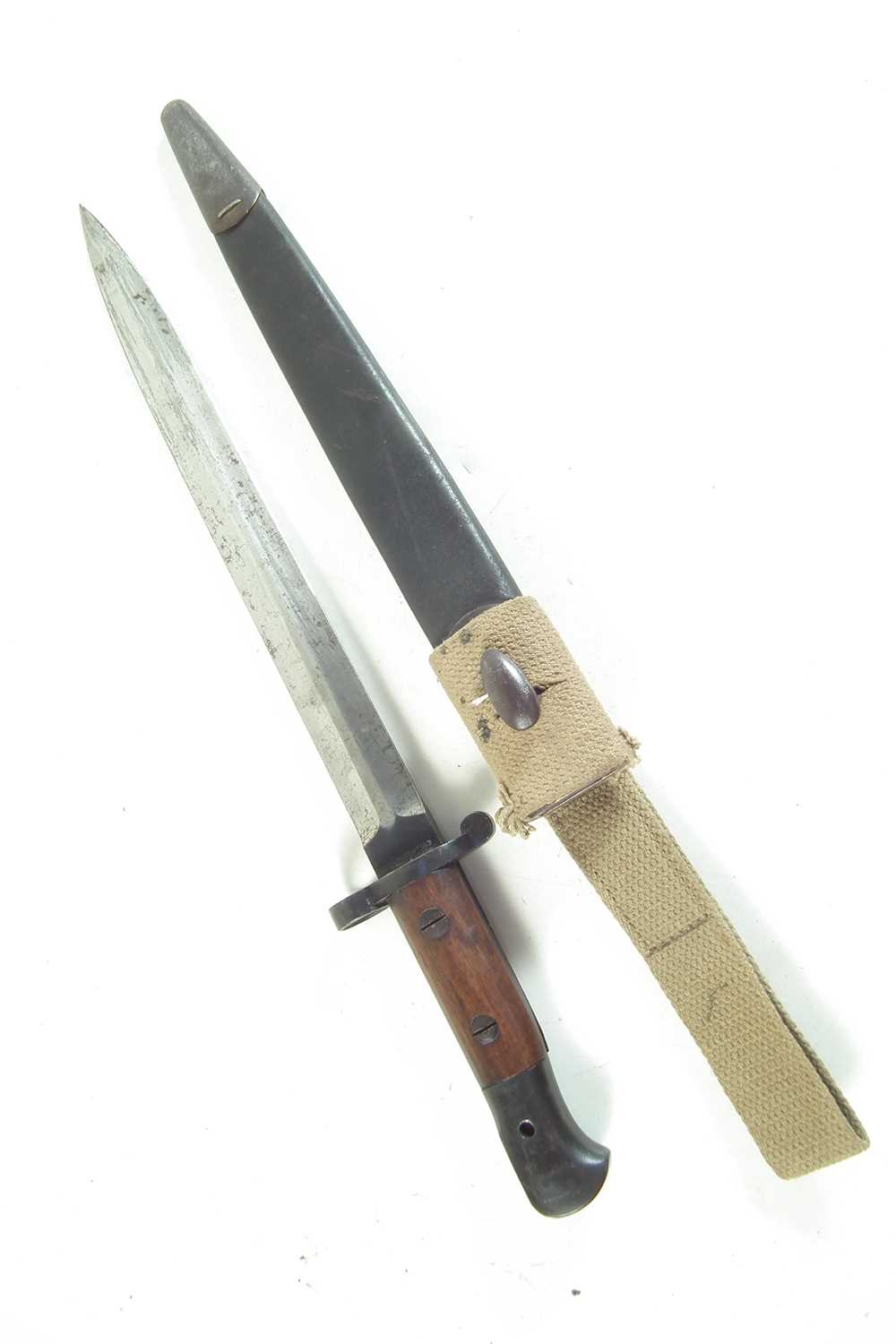 Lot 397 - British 1903 pattern bayonet and scabbard