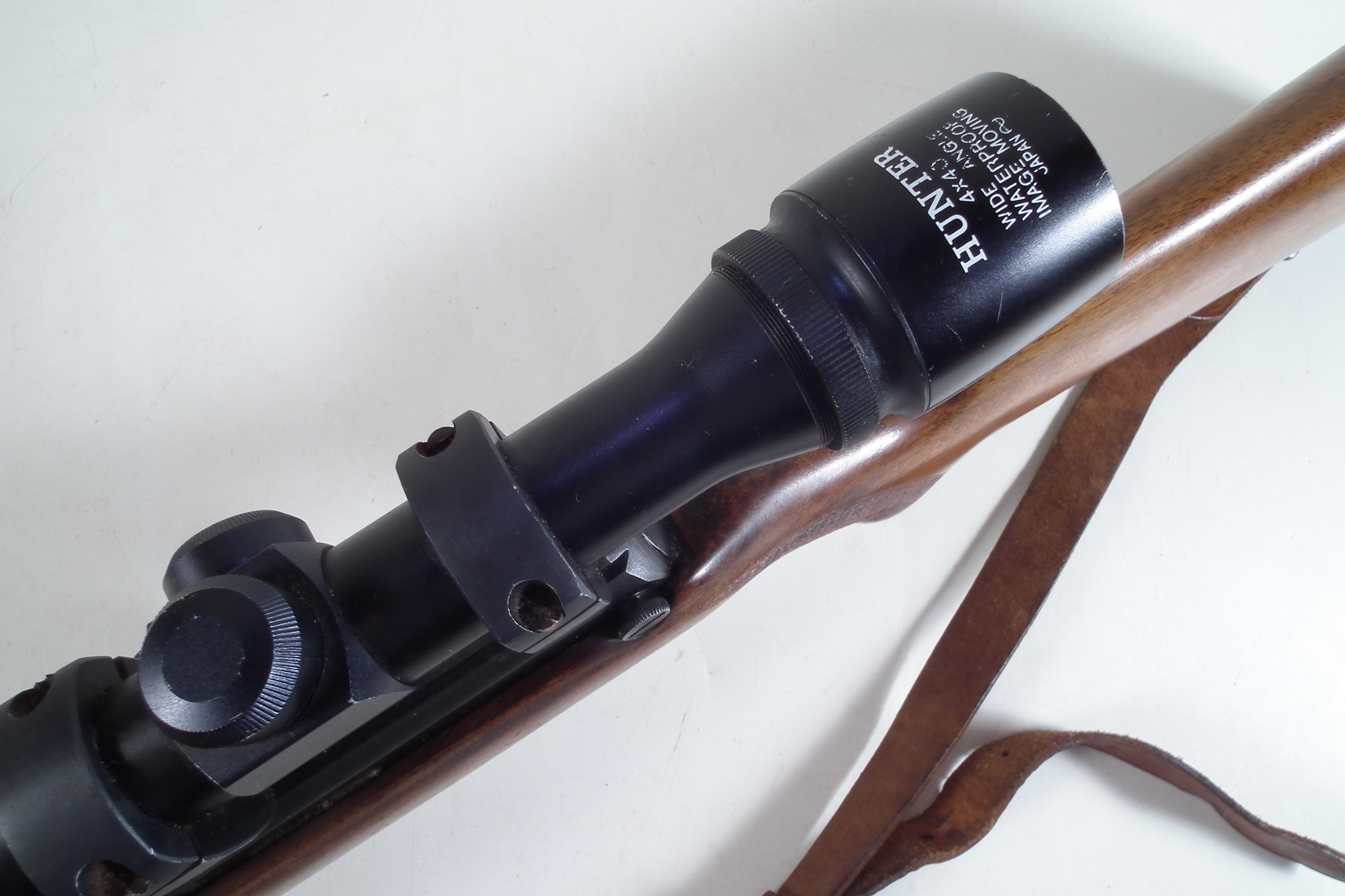 Lot 69 - CZ Semi Auto .22lr rifle with scope and