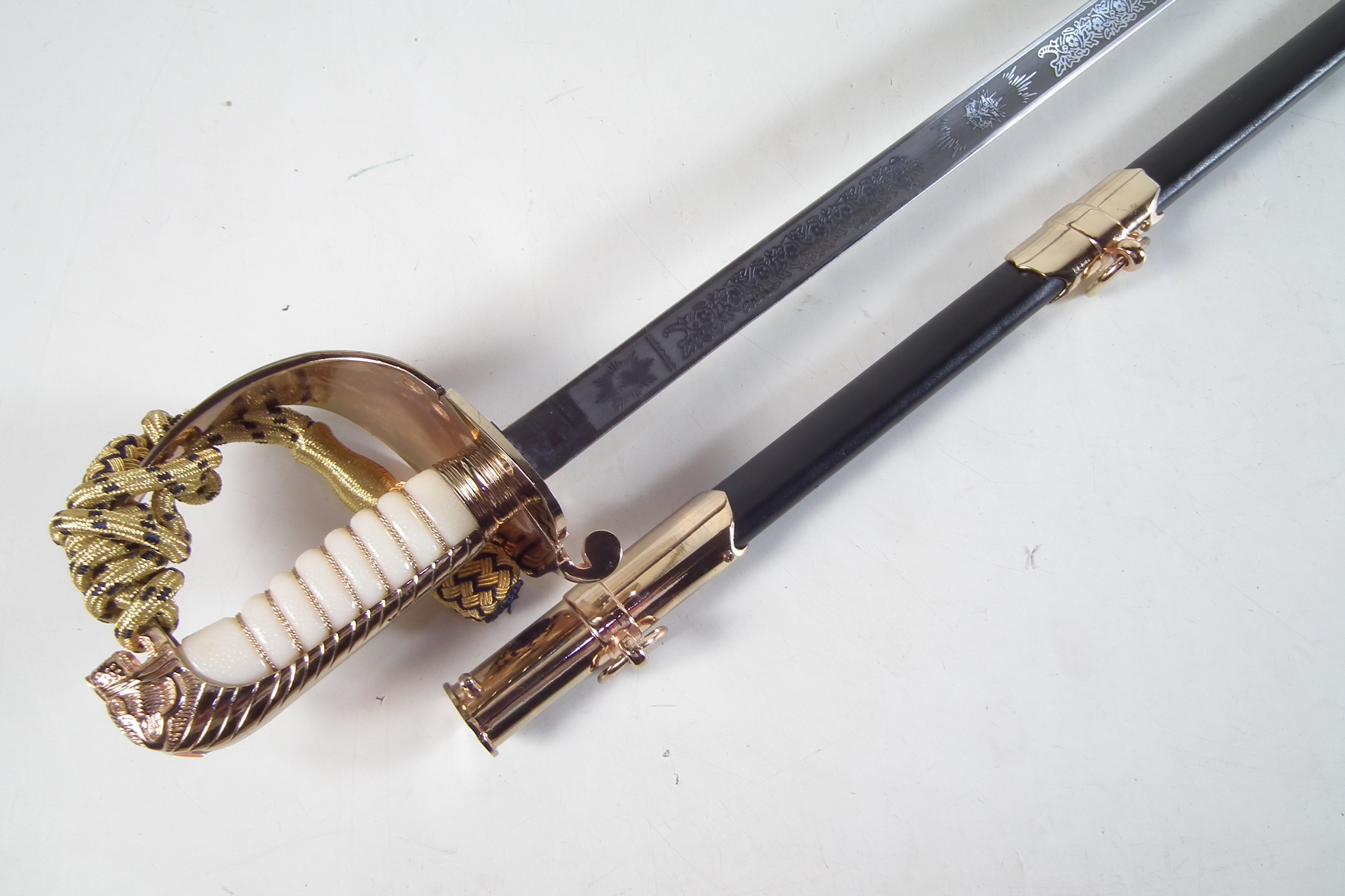 Lot 356 - Modern replica of a British Naval Officers