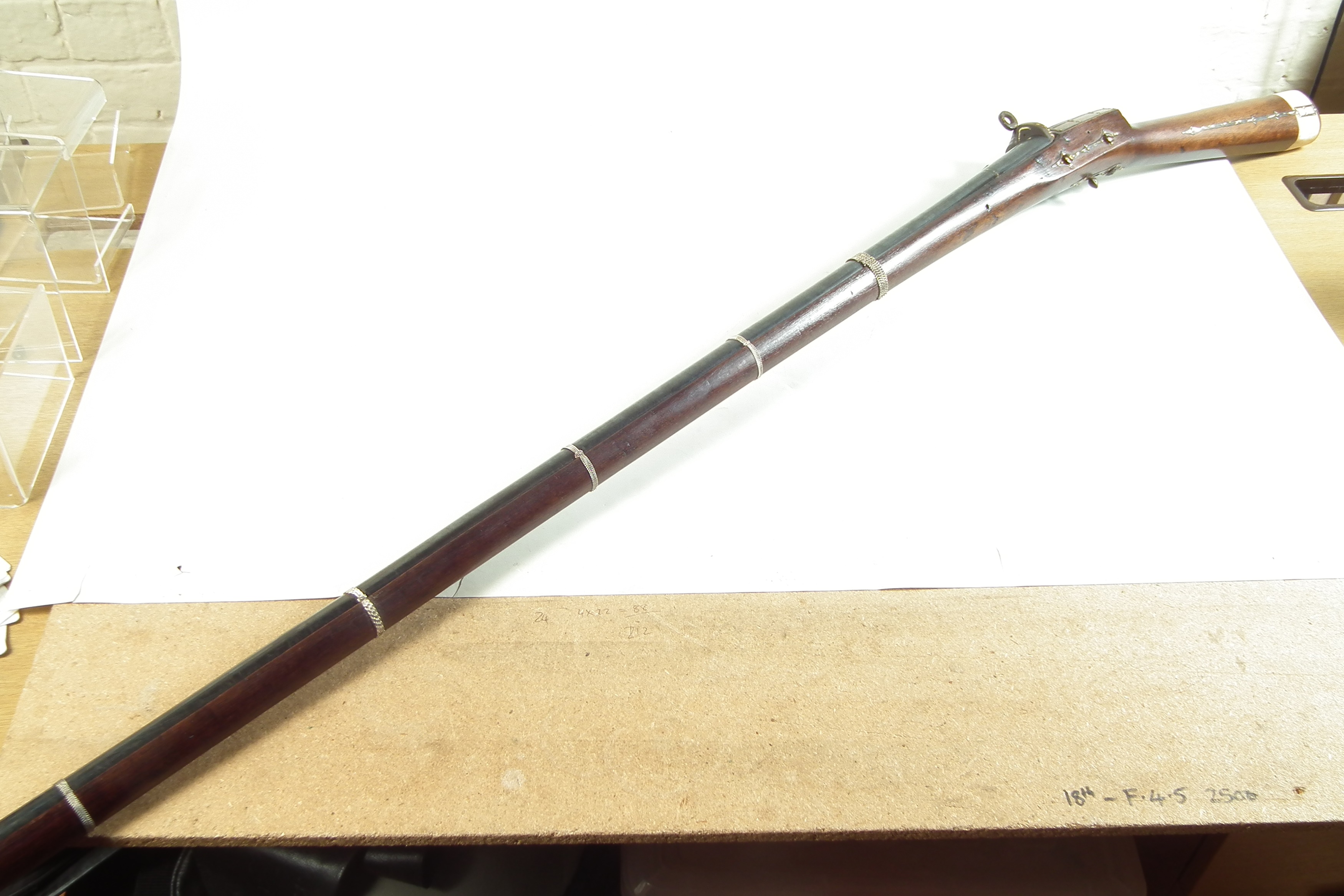 Lot 72 - Ottoman Miquelet lock rifle