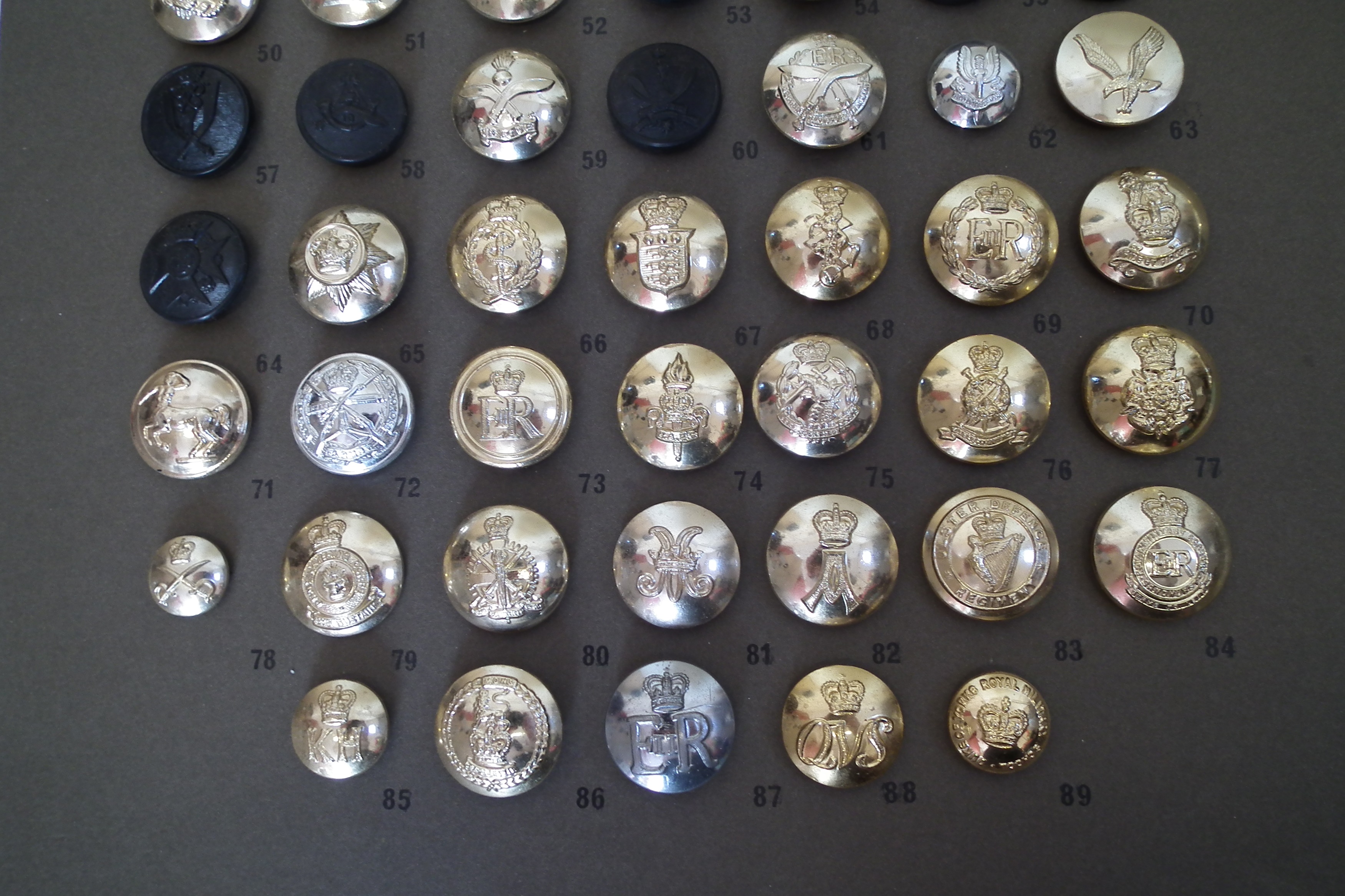 Lot 452 - Collection of Military buttons