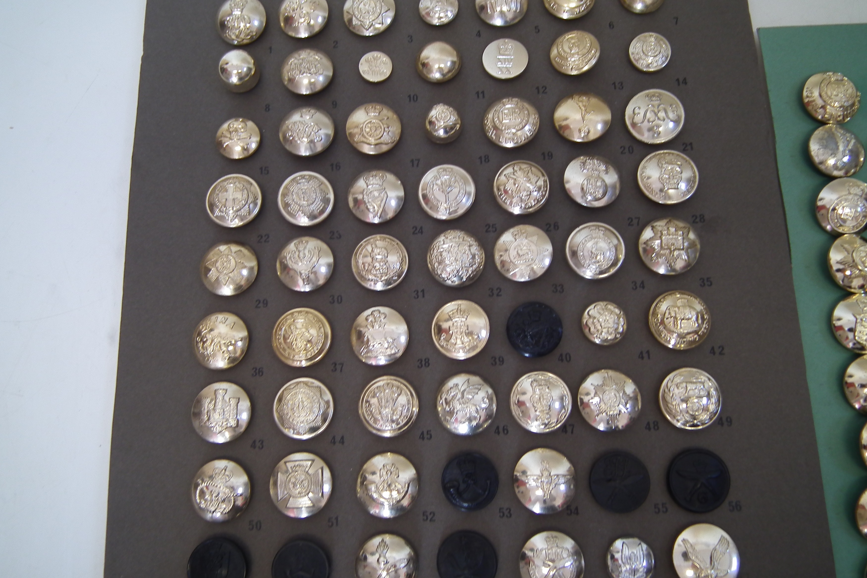 Lot 452 - Collection of Military buttons