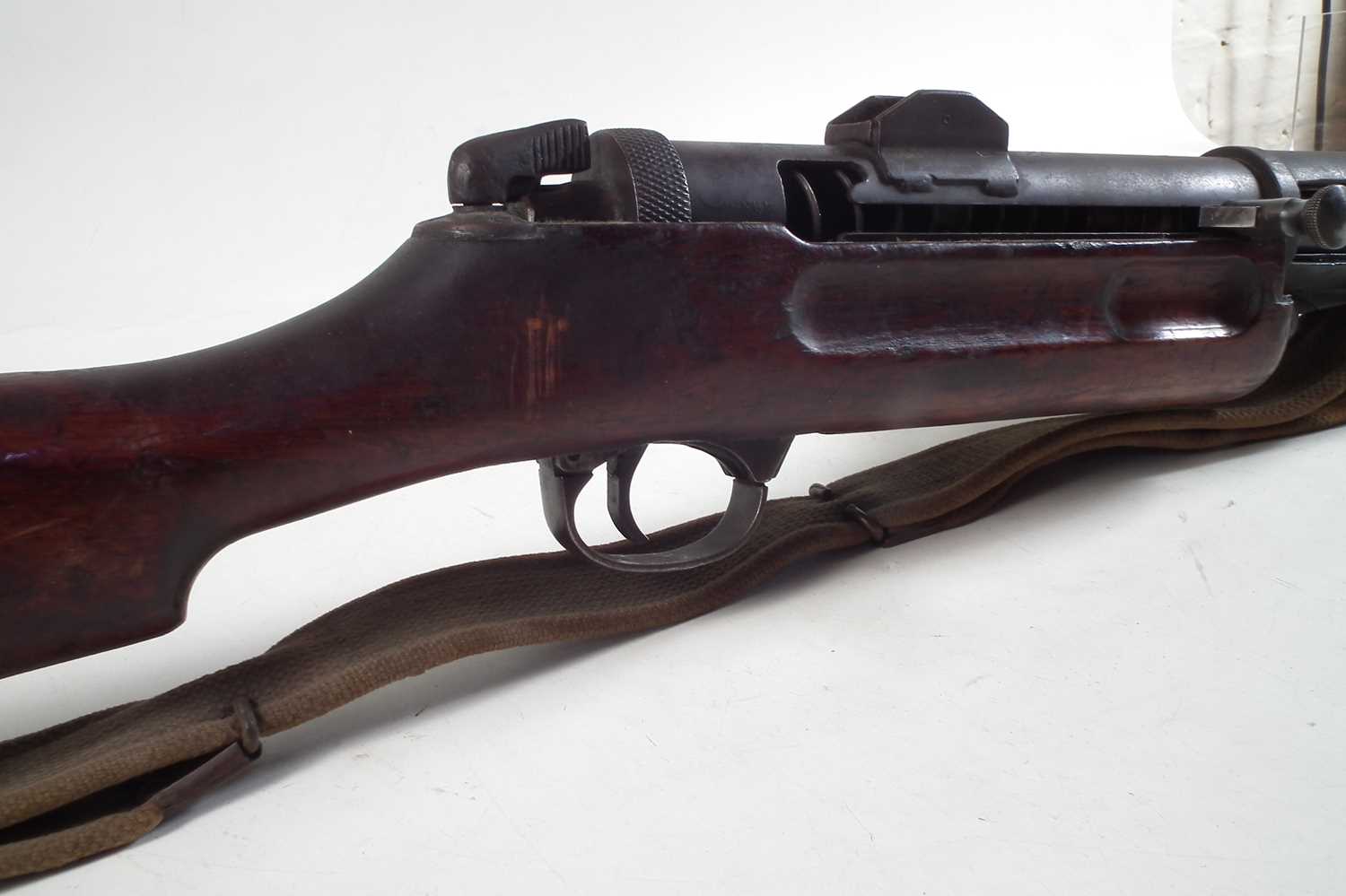 Lot 59 - Deactivated Lanchester 9mm submachine gun