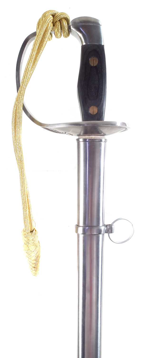 Lot 341 - Modern replica of a Prussian sword and