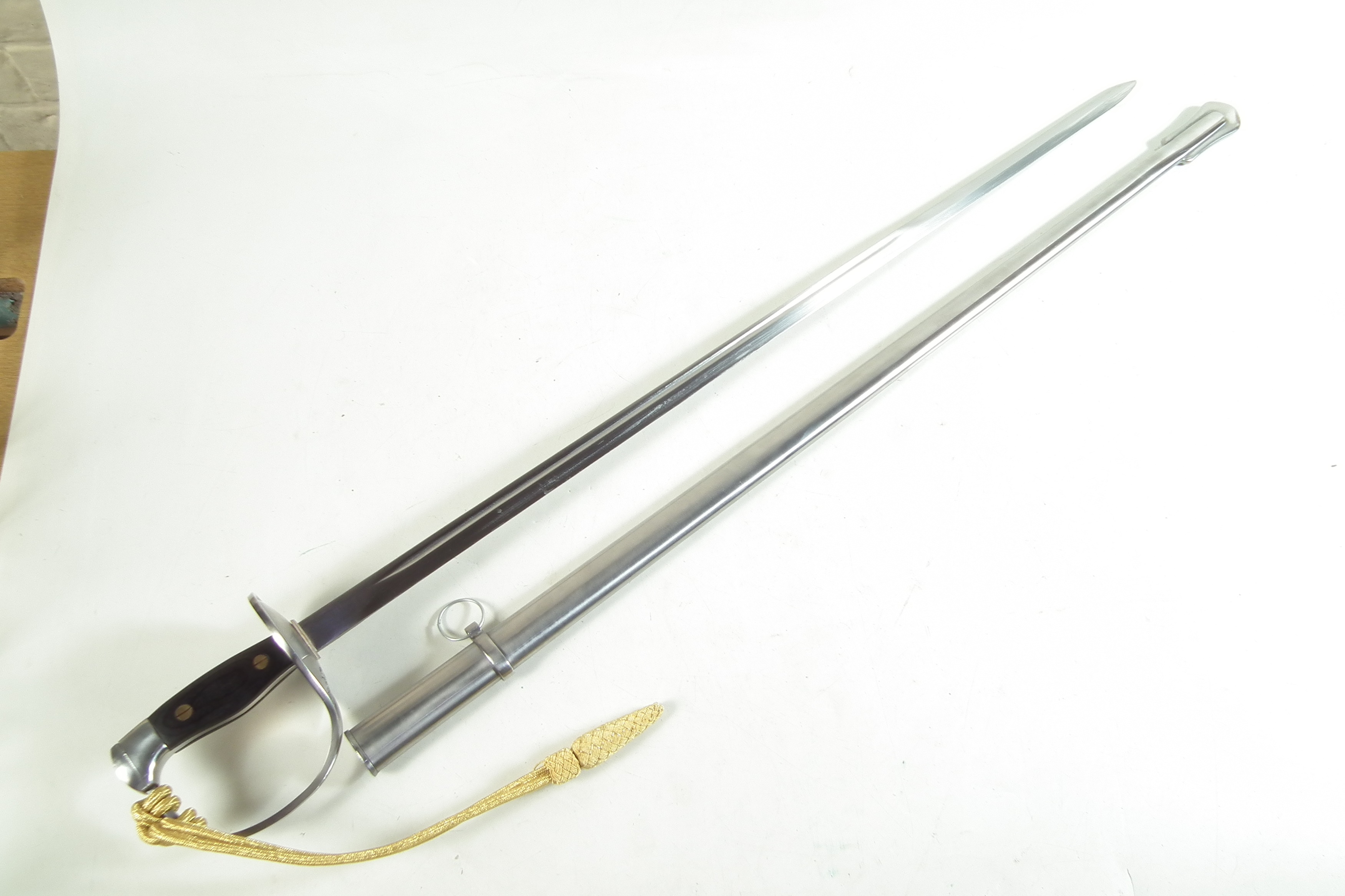 Lot 341 - Modern replica of a Prussian sword and