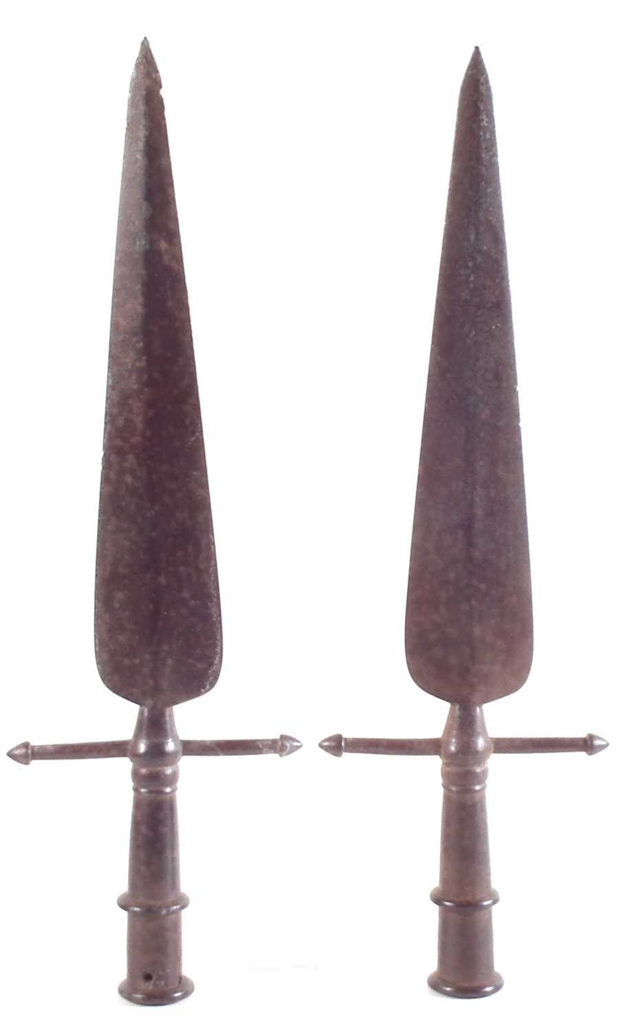 Lot 330 - Paif of Spontoon heads