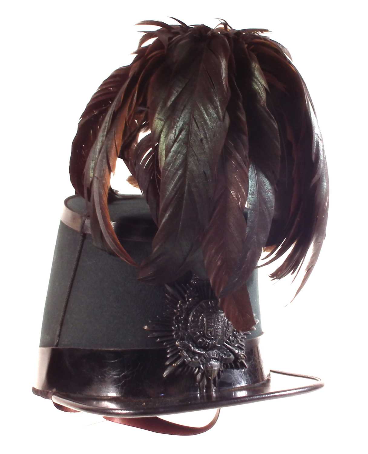 Lot 432 - 1861 pattern London Rifle Brigade Shako