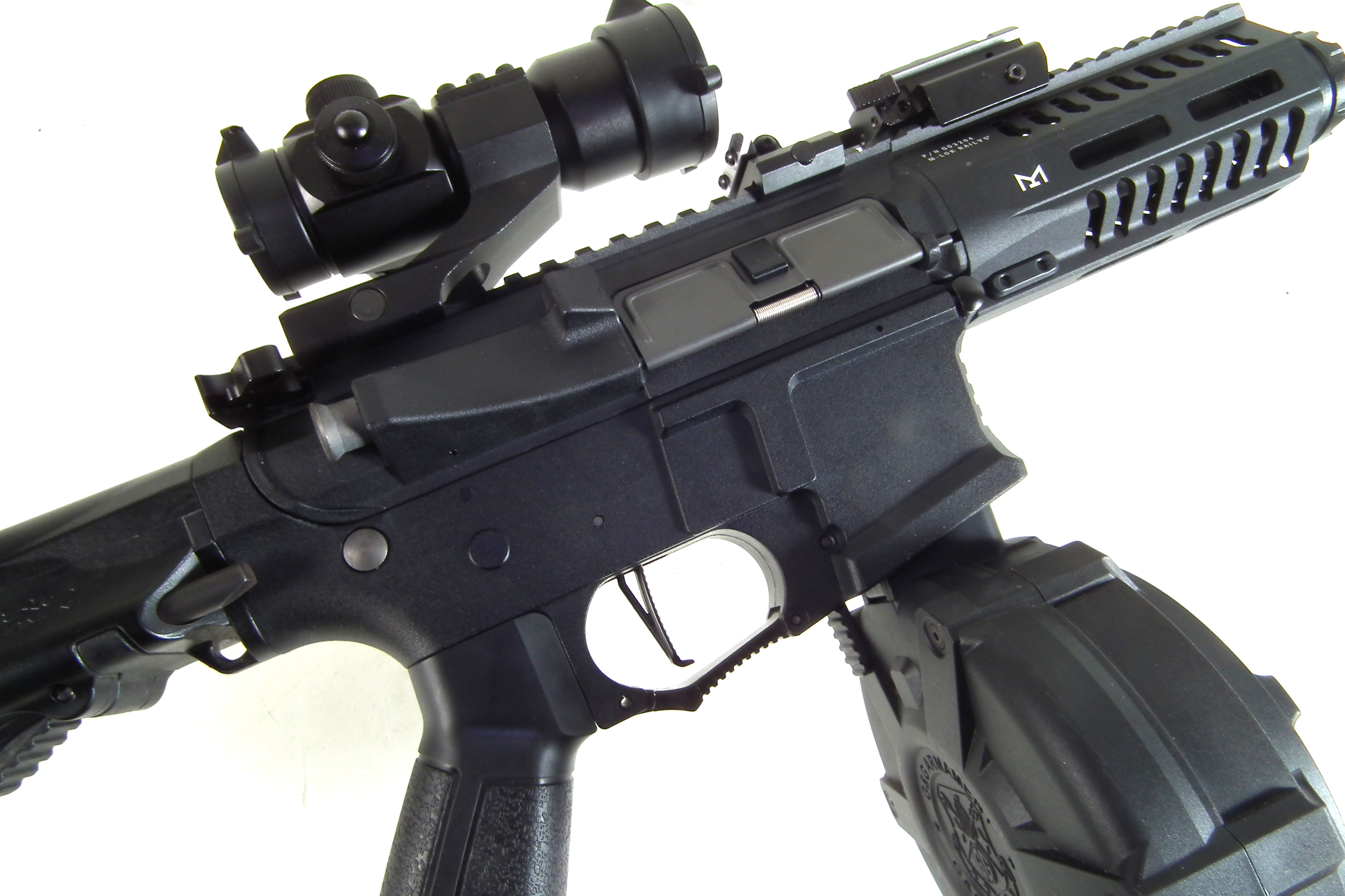 Lot 132 - Airsoft PDW and Pistol rig