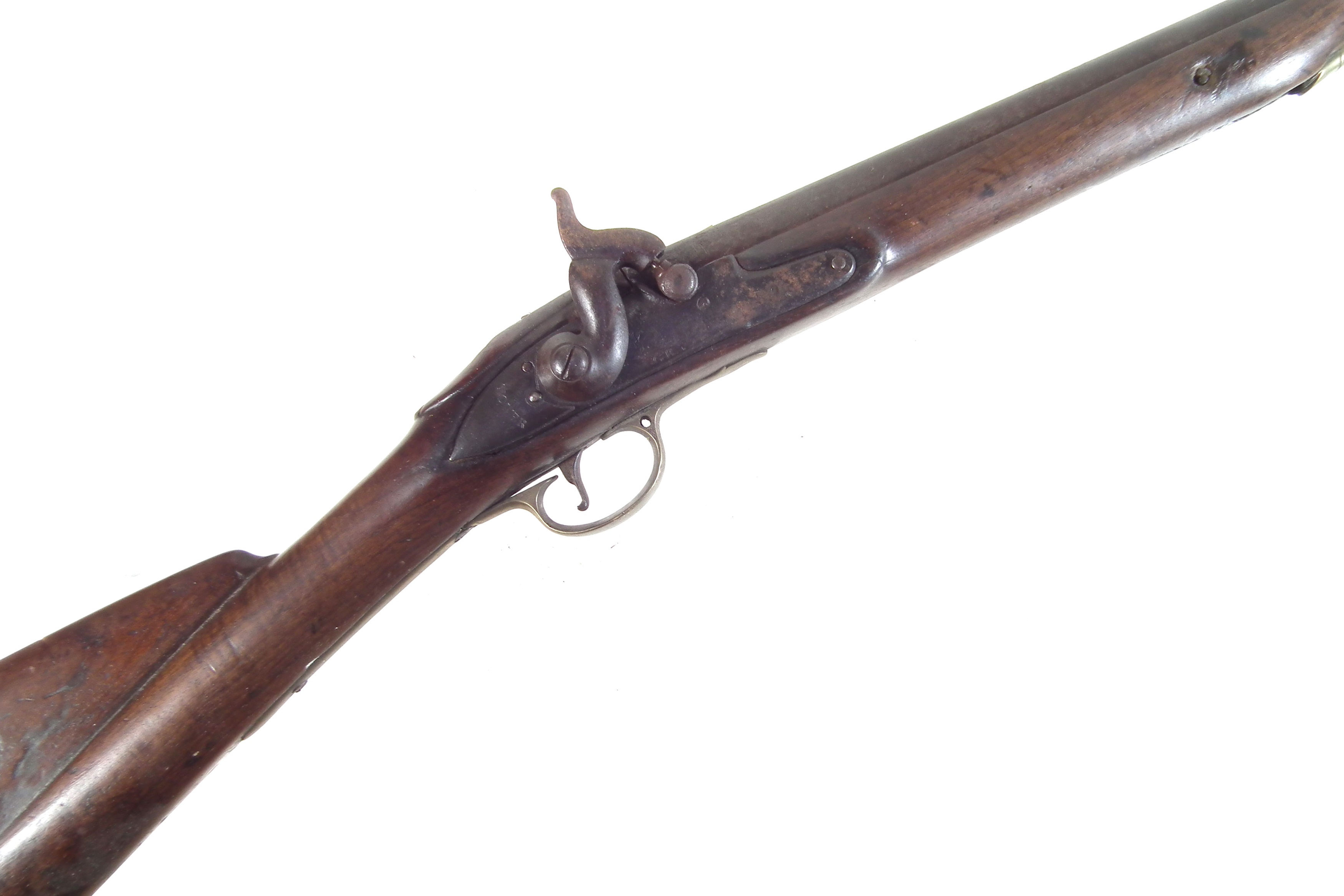 Lot 111 - Brown Bess musket converted to a Percussion