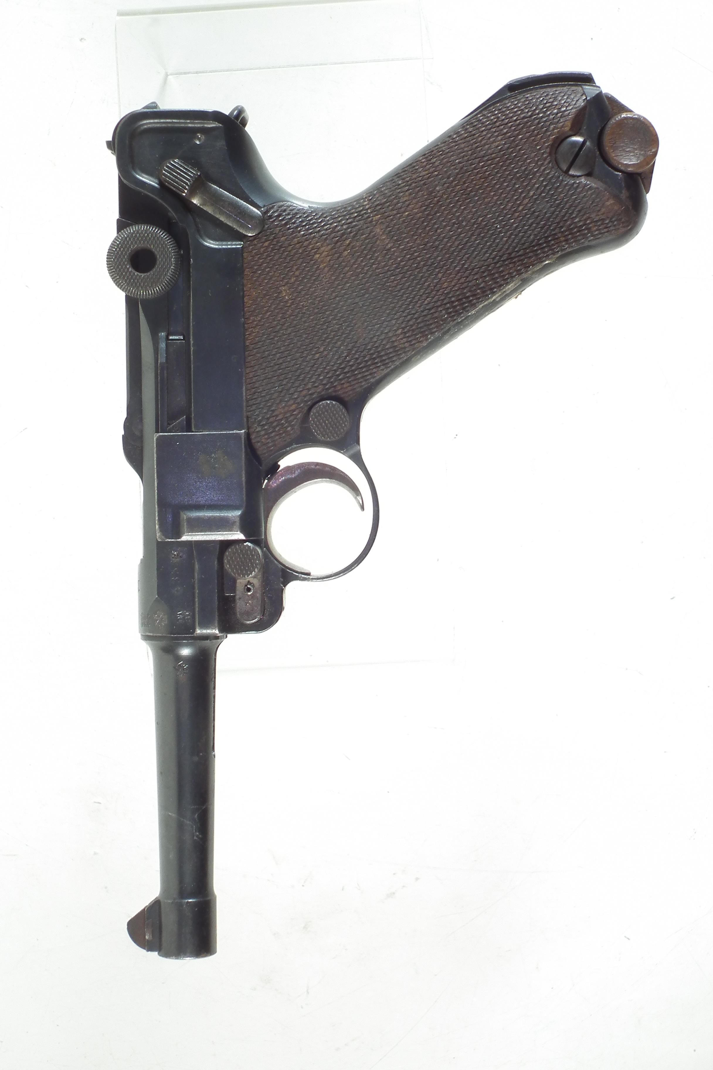 Lot 30 - Deactivated Luger 9mm semi-automatic pistol