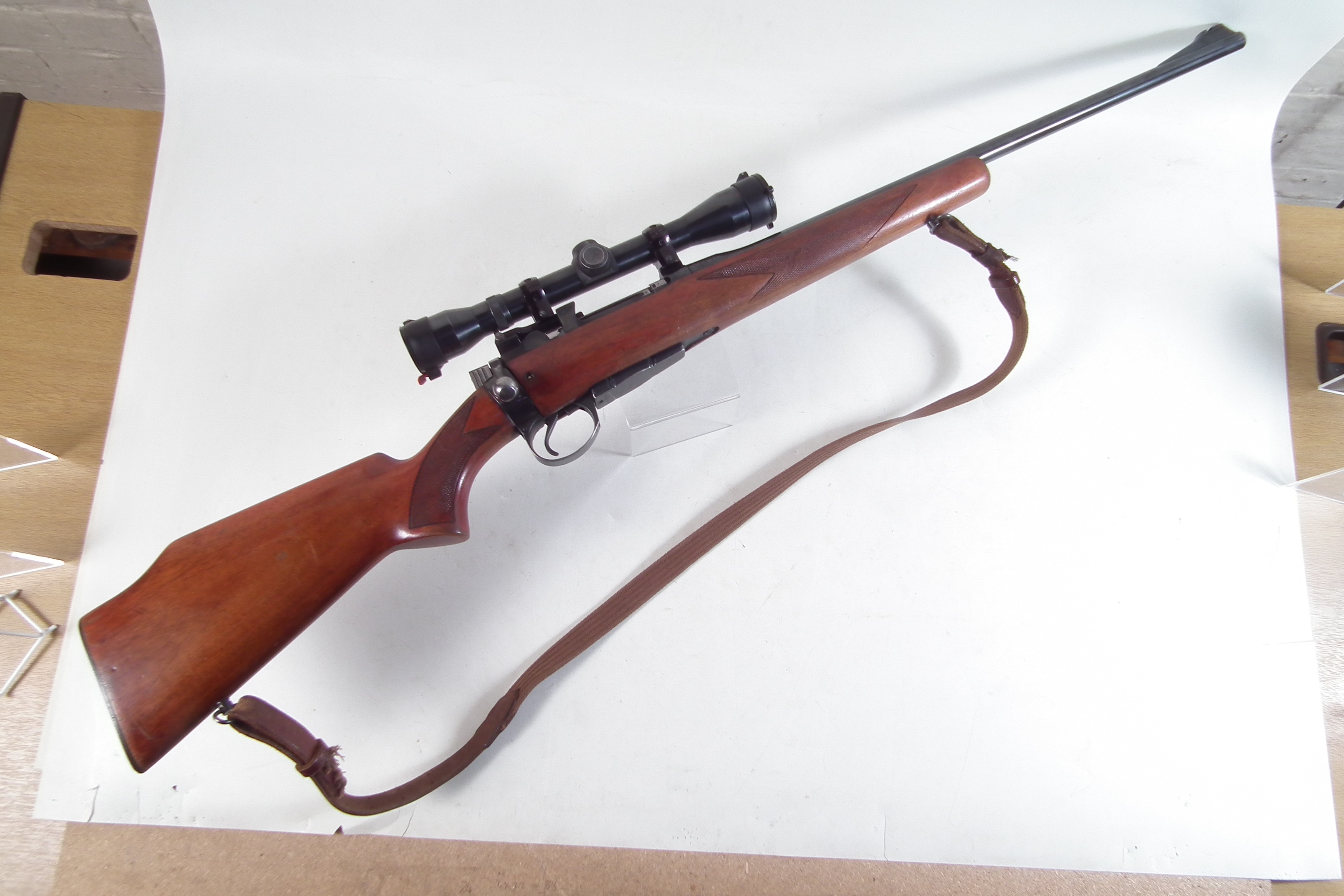 Lot 79 - Lee Enfield .303 sporting bolt action rifle
