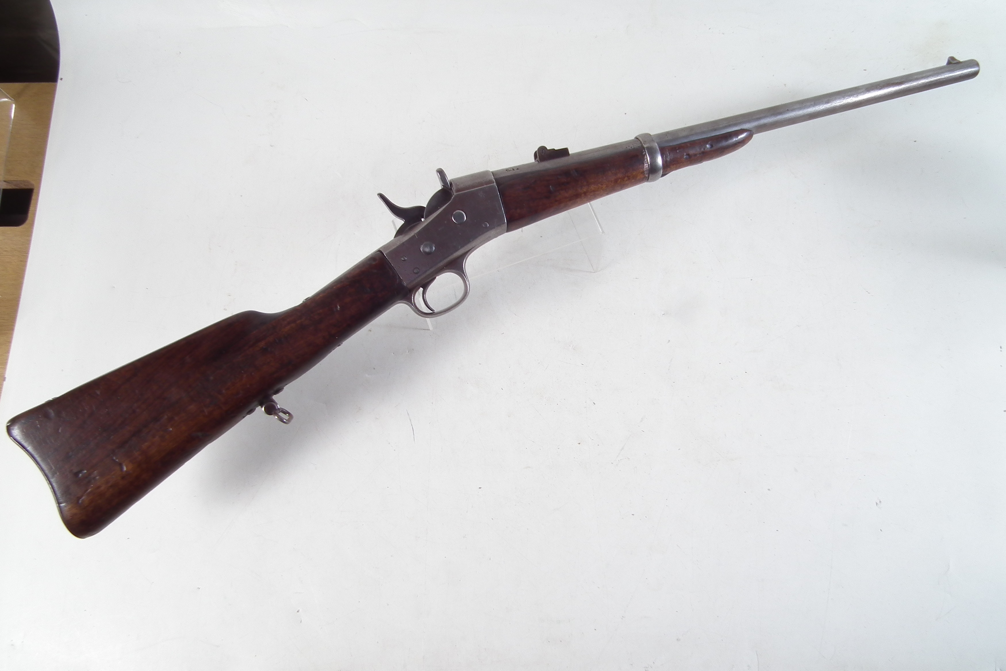 Lot 35 - Remington rolling block rifle in .43