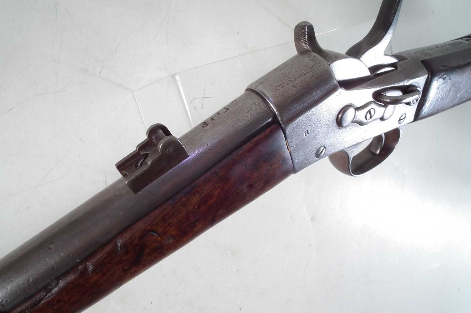 Lot 35 - Remington rolling block rifle in .43