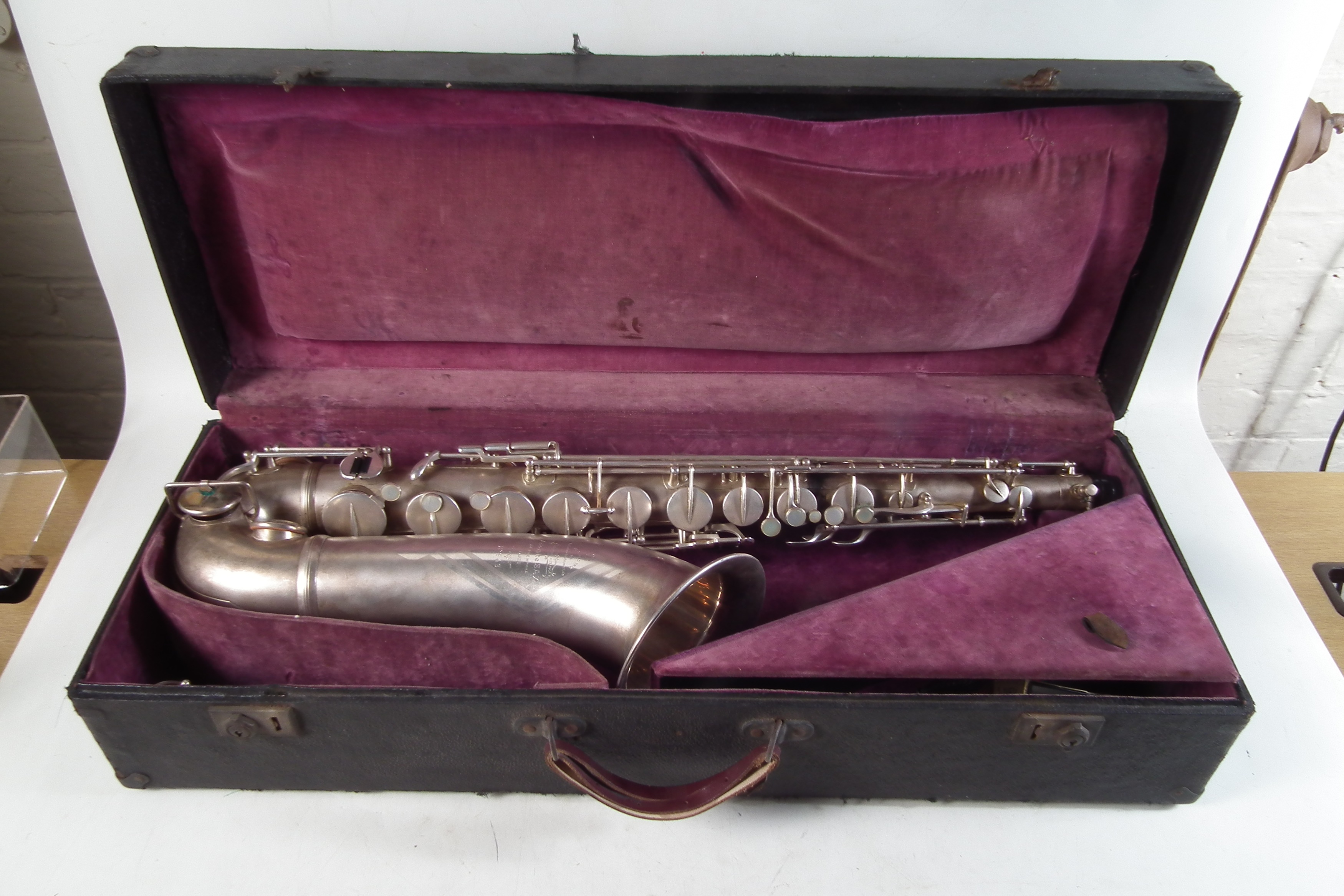 Lot 36 - Adolphe SAX tenor saxophone