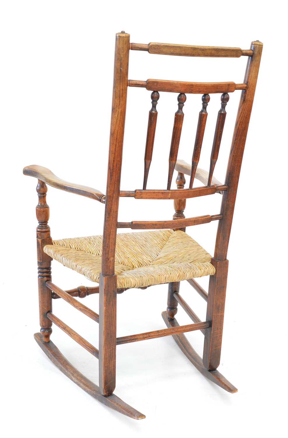 Lot 314 - Early 19th-century rocking chair.