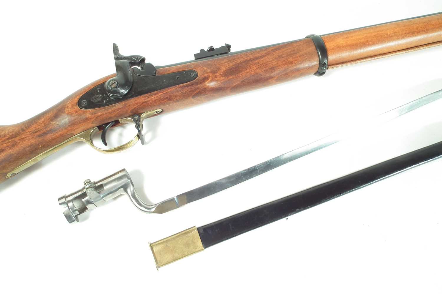 Lot 138 - Denix replica P53 percussion rifle