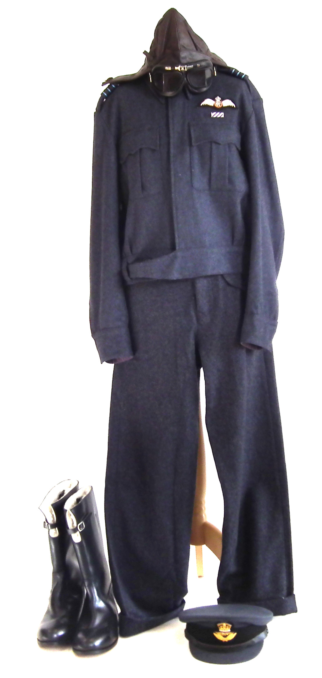 Lot 451 - Reproduction RAF WWII battle uniform,