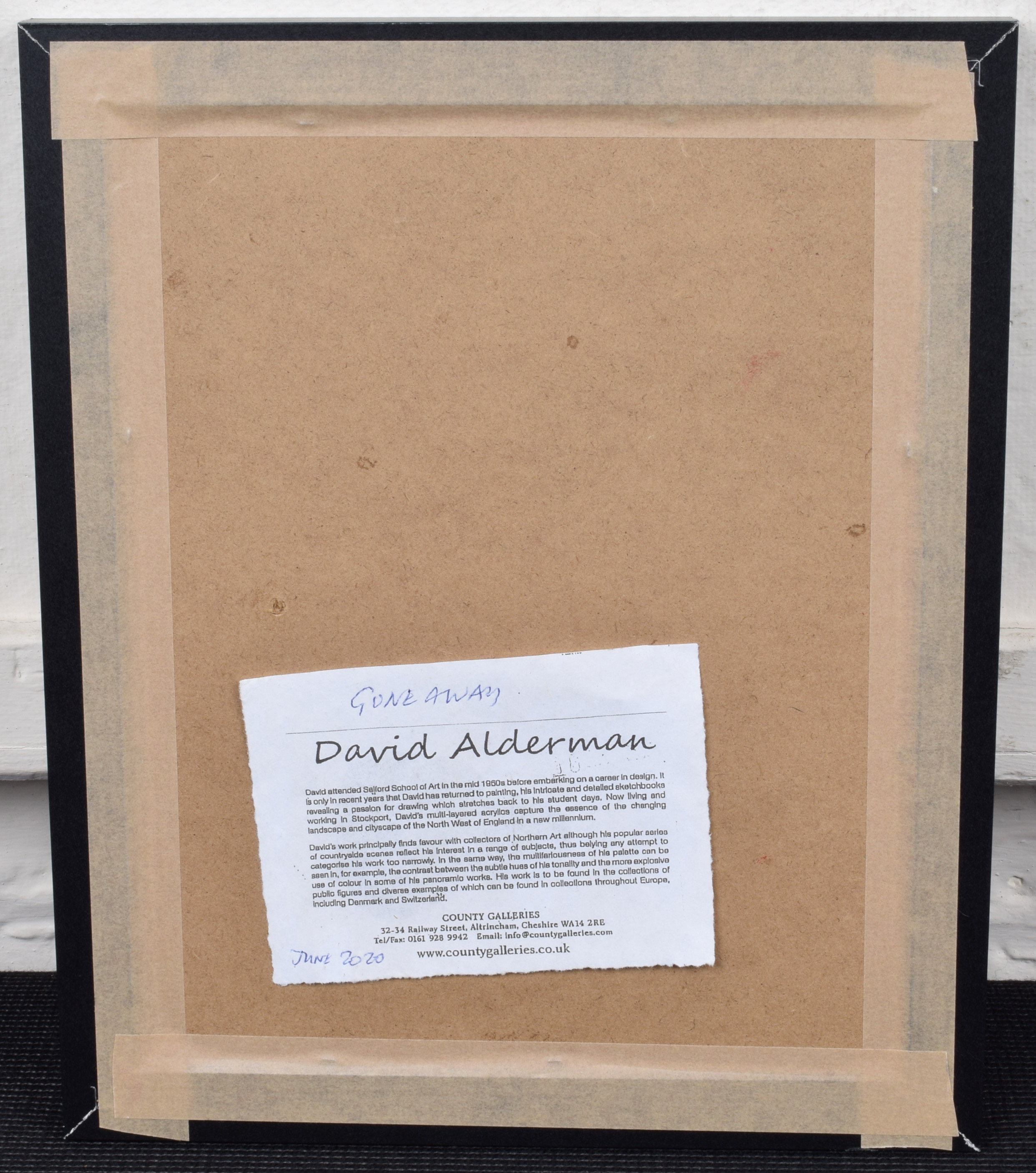 Lot 23 - David Alderman (20th/21st century)